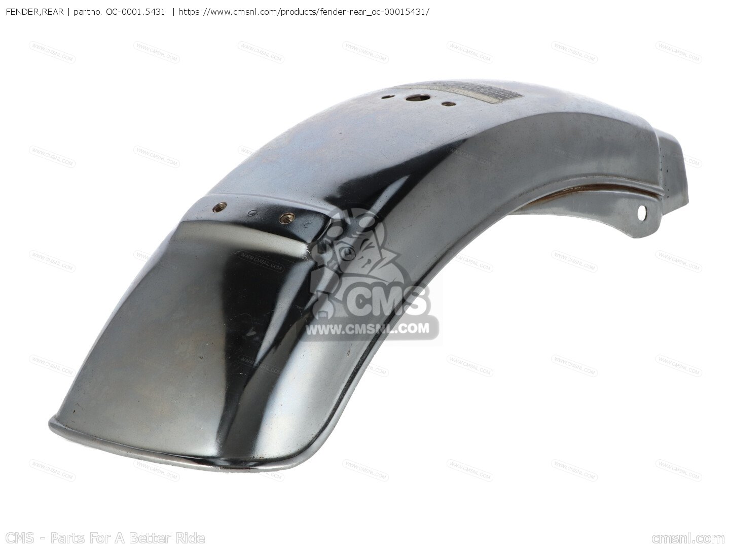 OC-0001-5431: FENDER,REAR Honda - buy the 80100-333-000XW at CMSNL