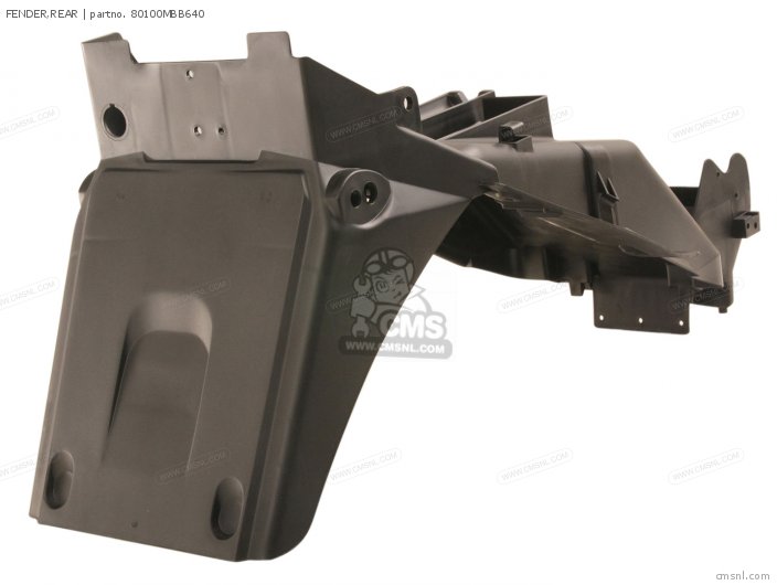 80100MBB640: FENDER,REAR Honda - buy the 80100-MBB-640 at CMSNL