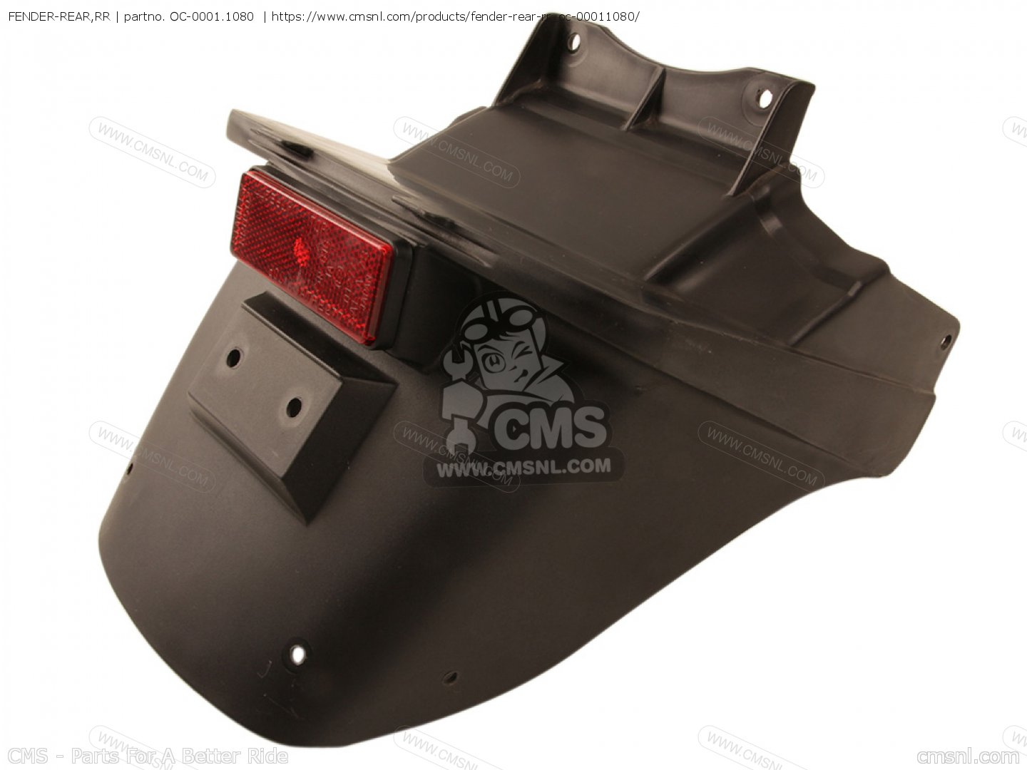 OC-0001-1080: FENDER-REAR,RR Kawasaki - buy the 35023-1216 at CMSNL