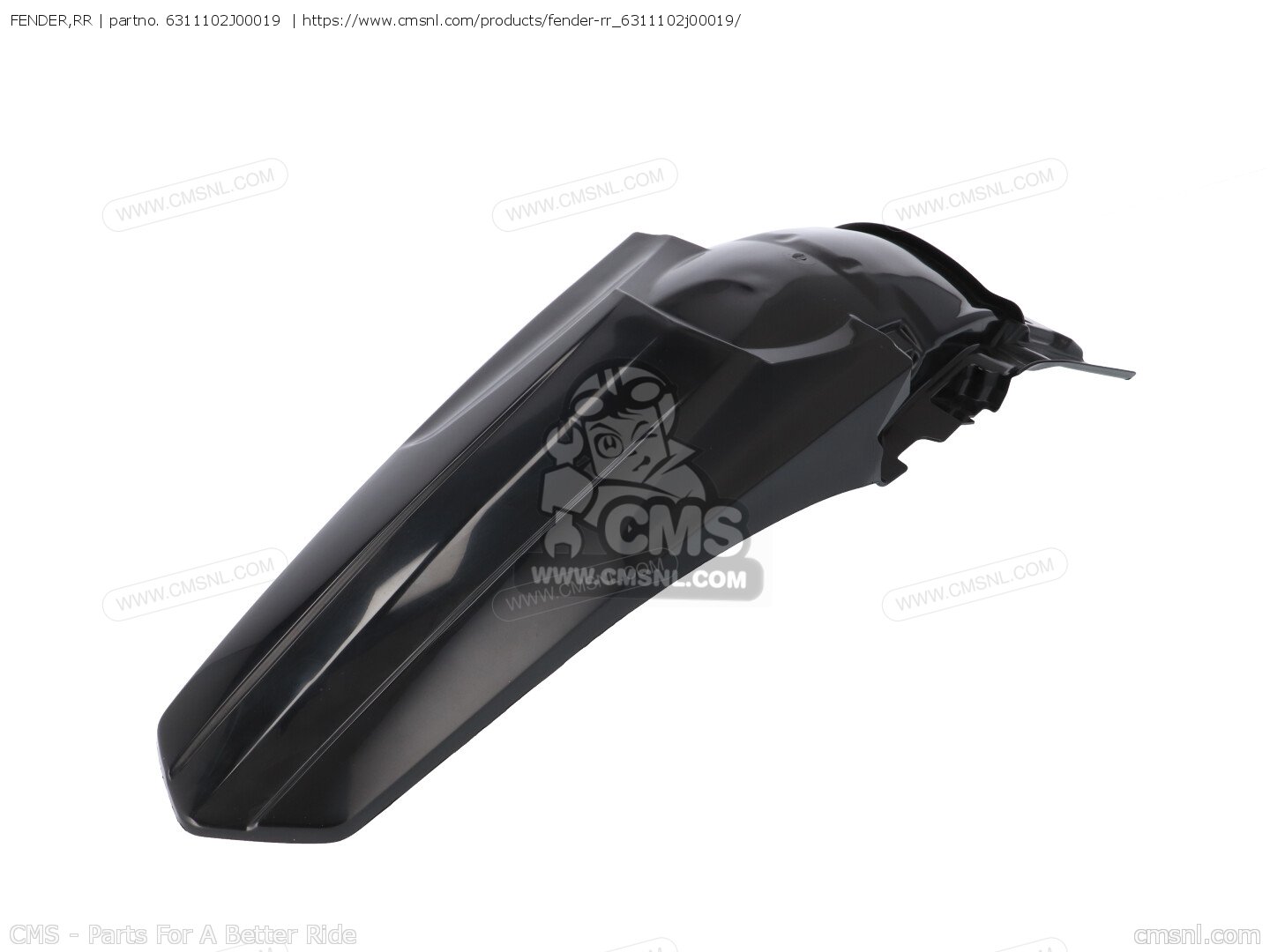 6311102J00019: FENDER,RR Suzuki - buy the 63111-02J00-019 at CMSNL