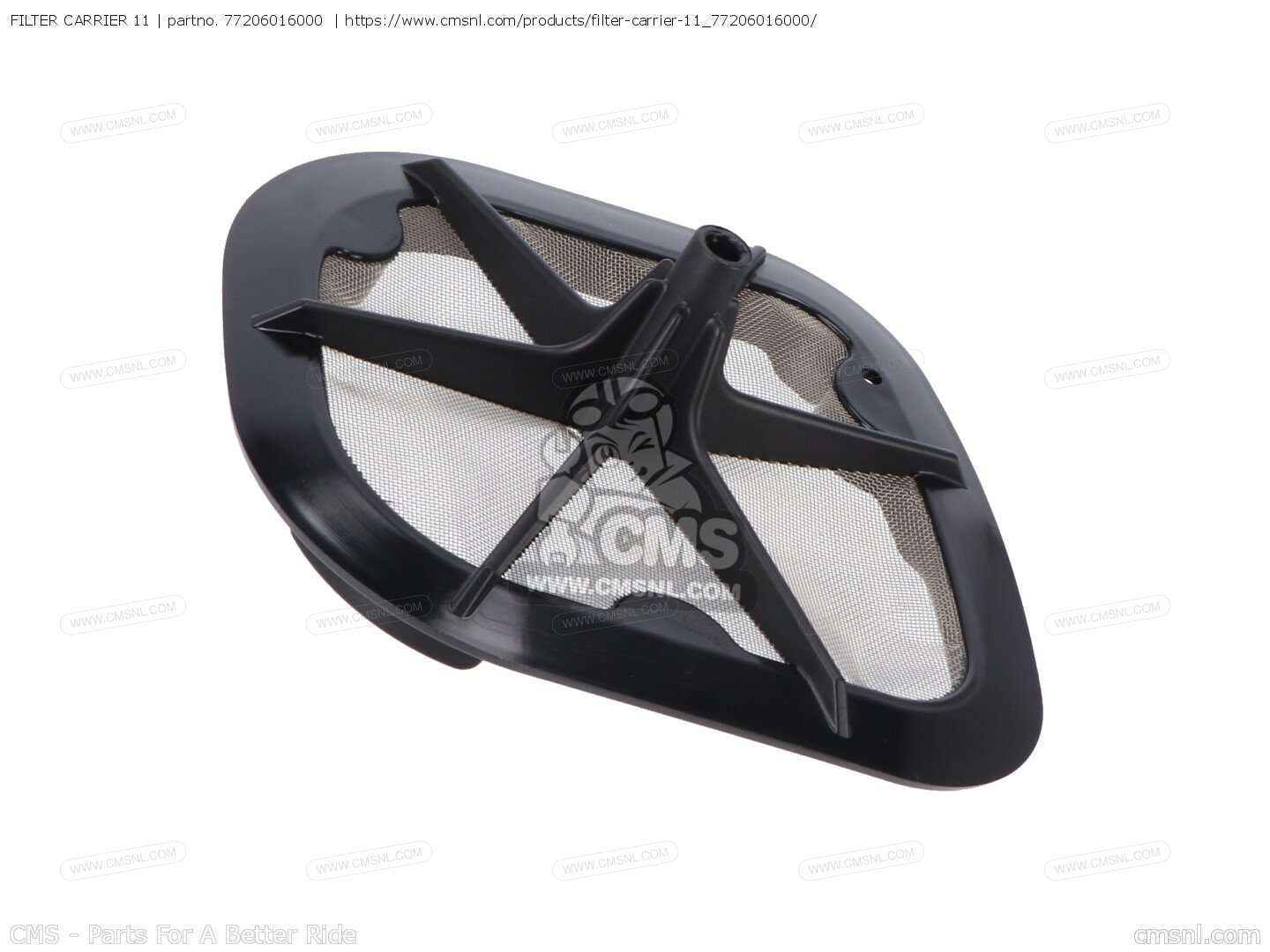 77206016000: FILTER CARRIER 11 KTM - buy the 77206016000 at CMSNL