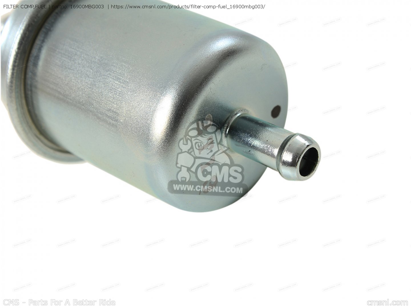 16900MBG003: FILTER COMP,FUEL Honda - buy the 16900-MBG-003 at CMSNL