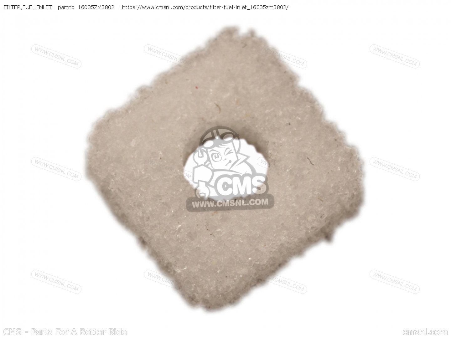 16035-ZM3-802 Filter,Fuel Inlet, 16035ZM3802 Honda