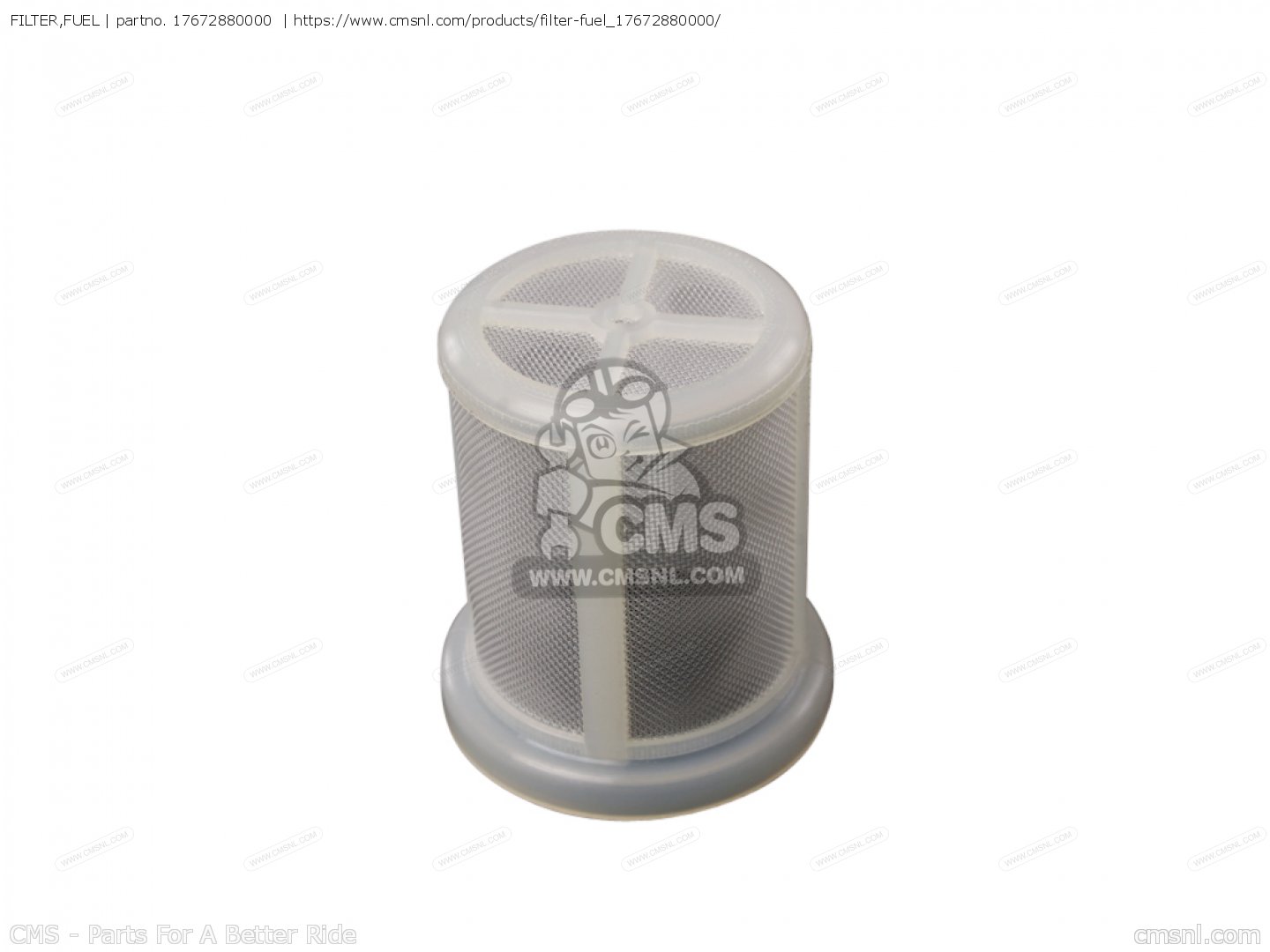 17672880000: FILTER,FUEL Honda - buy the 17672-880-000 at CMSNL