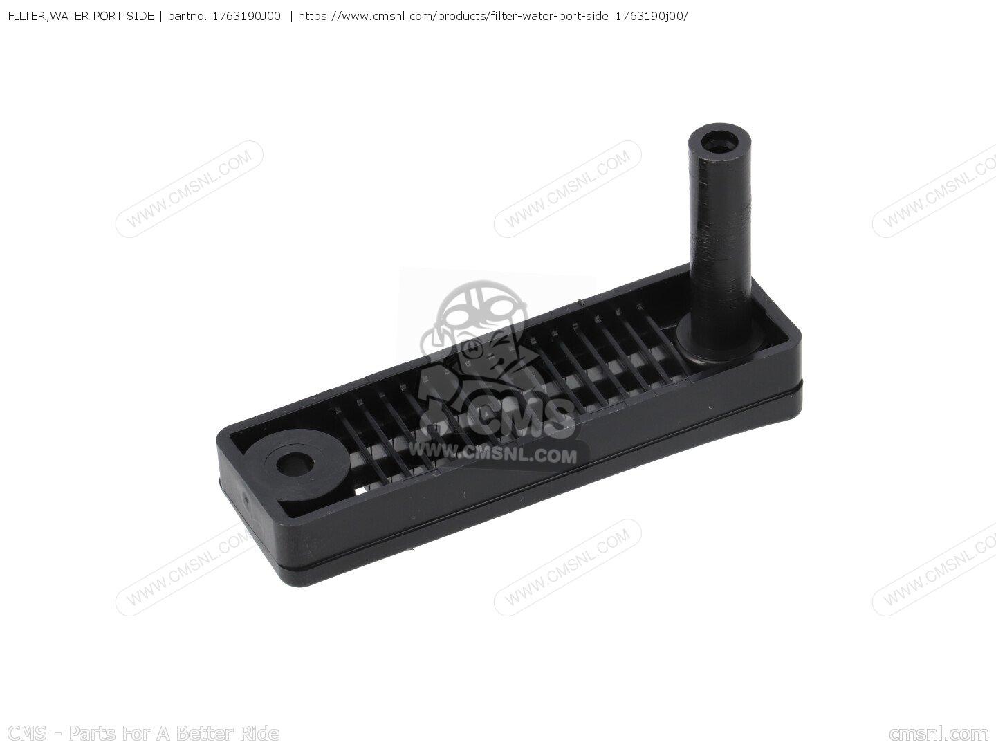 1763190J00: FILTER,WATER PORT SIDE Suzuki - buy the 17631-90J00 at CMSNL