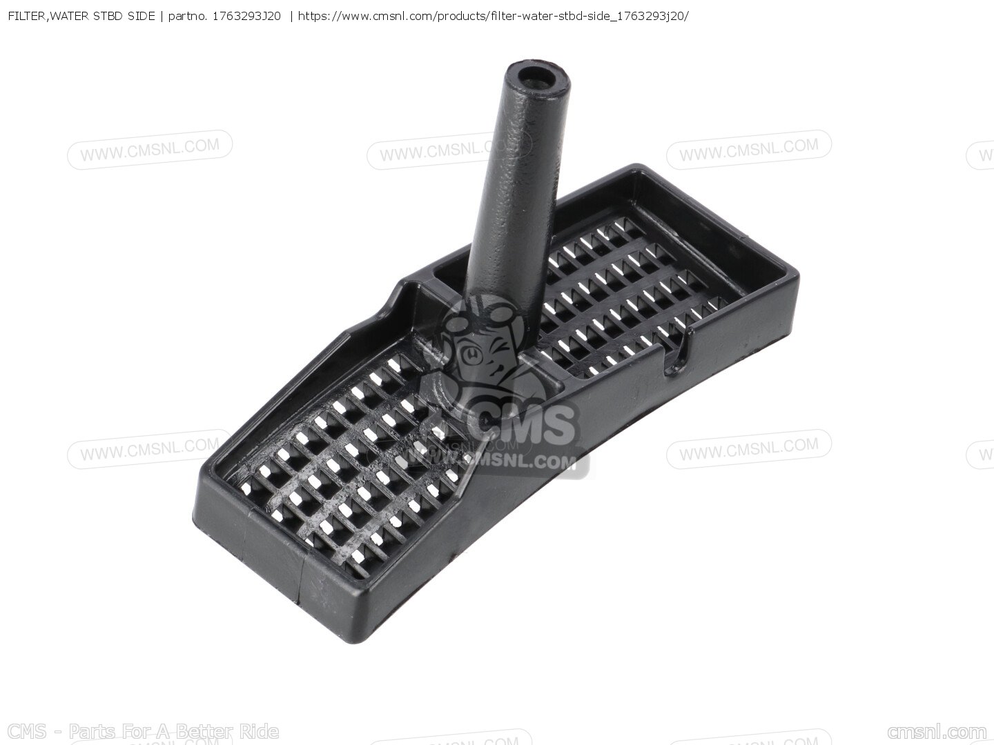 1763293J20: Filter,water Stbd Side Suzuki - buy the 17632-93J20 at CMSNL