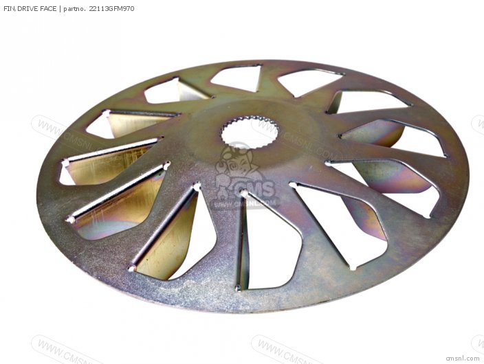 22113GFM970: FIN,DRIVE FACE Honda - buy the 22113-GFM-970 at CMSNL