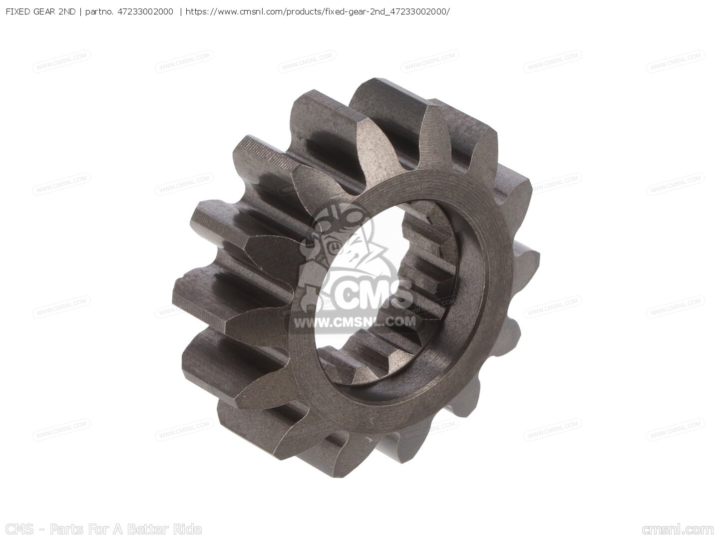 47233002000: FIXED GEAR 2ND KTM - buy the 47233002000 at CMSNL