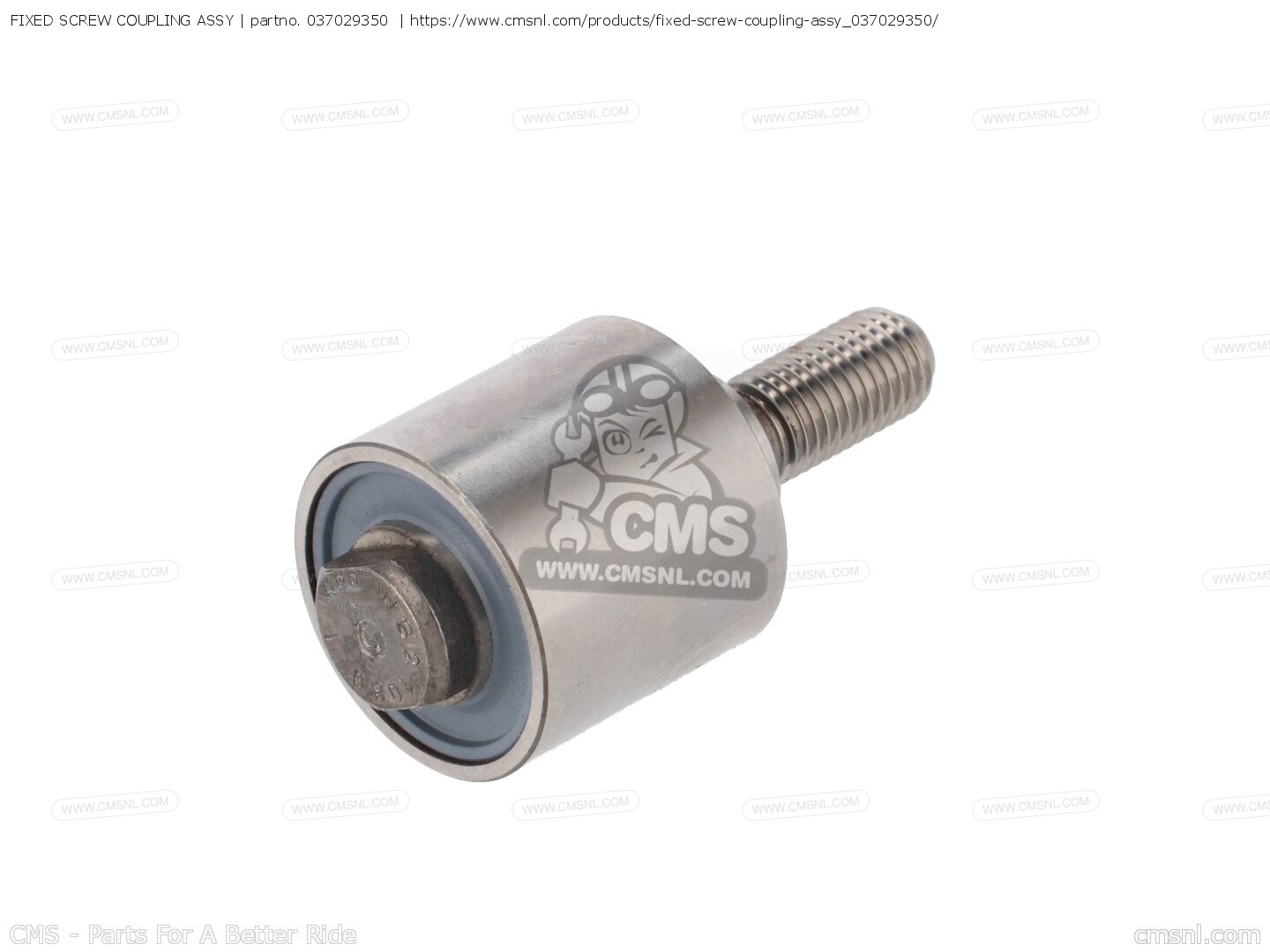 037029350: FIXED SCREW COUPLING ASSY Ducati - buy the 037029350 at CMSNL