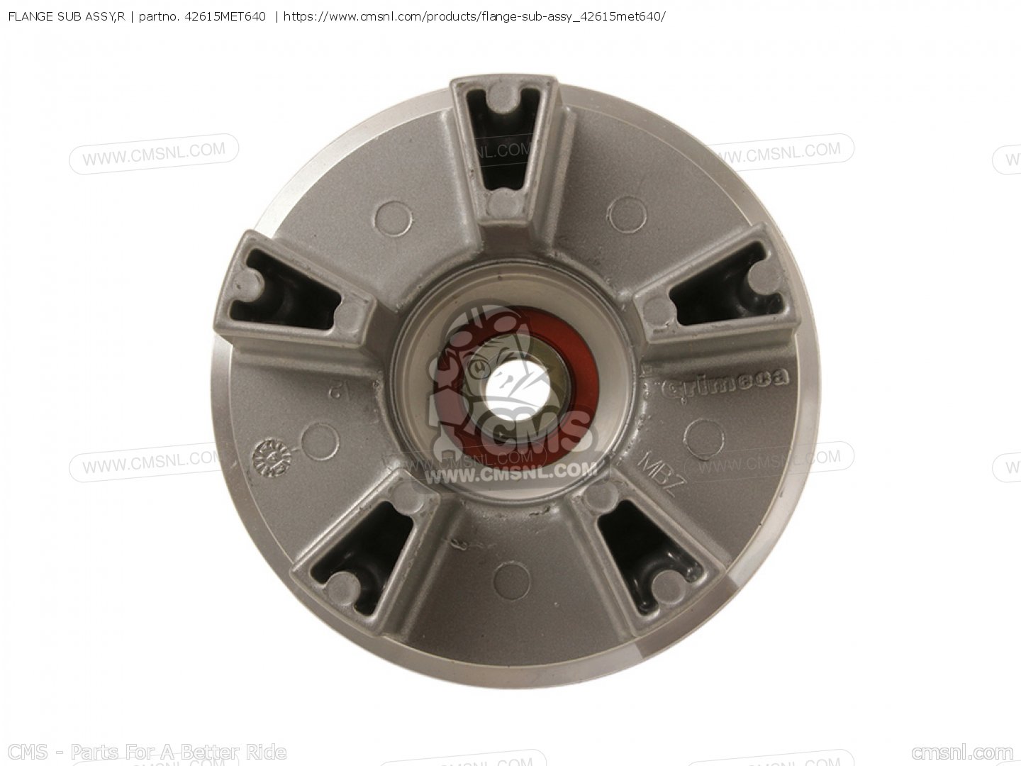 42615MET640: FLANGE SUB ASSY,R Honda - buy the 42615-MET-640 at CMSNL