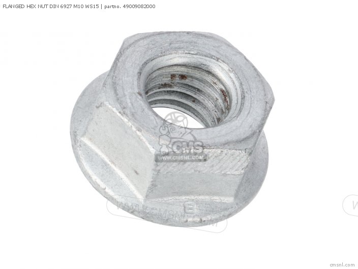 FLANGED HEX NUT DIN 6927 M10 WS15 for KTM - order at CMSNL