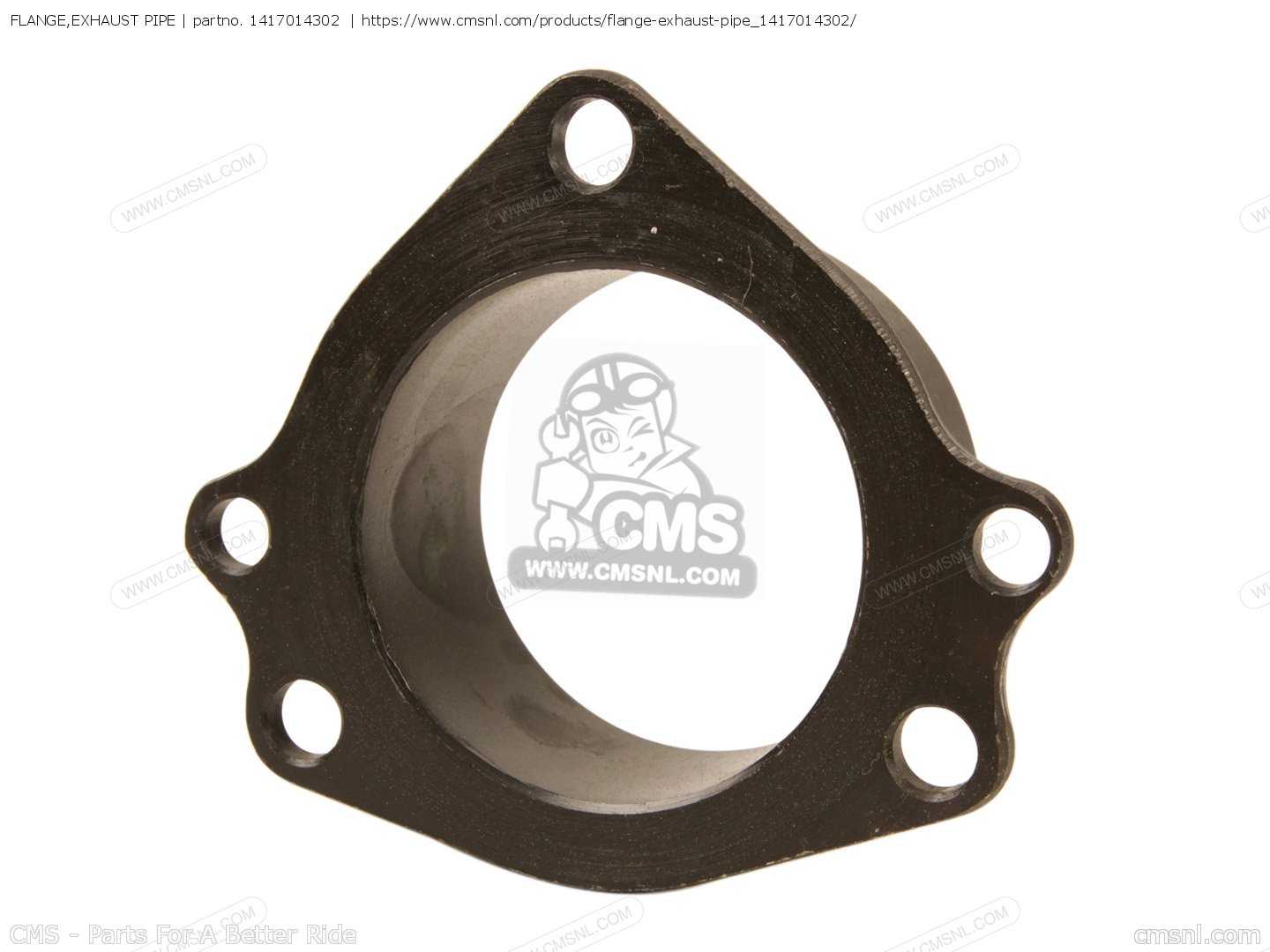 1417014302: FLANGE,EXHAUST PIPE Suzuki - buy the 14170-14302 at CMSNL