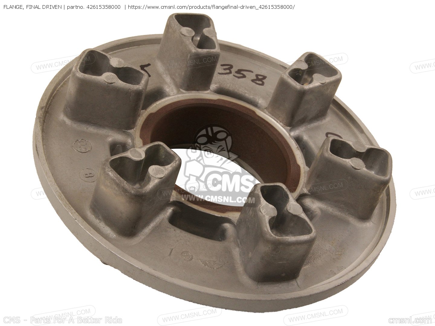42615358000: Flange, Final Driven Honda - buy the 42615-358-000 at CMSNL