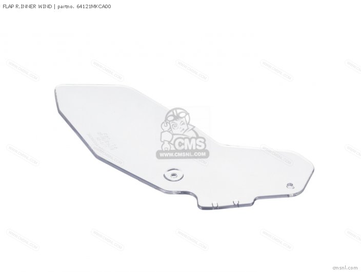 64121MKCA00: FLAP R,INNER WIND Honda - buy the 64121-MKC-A00 at CMSNL