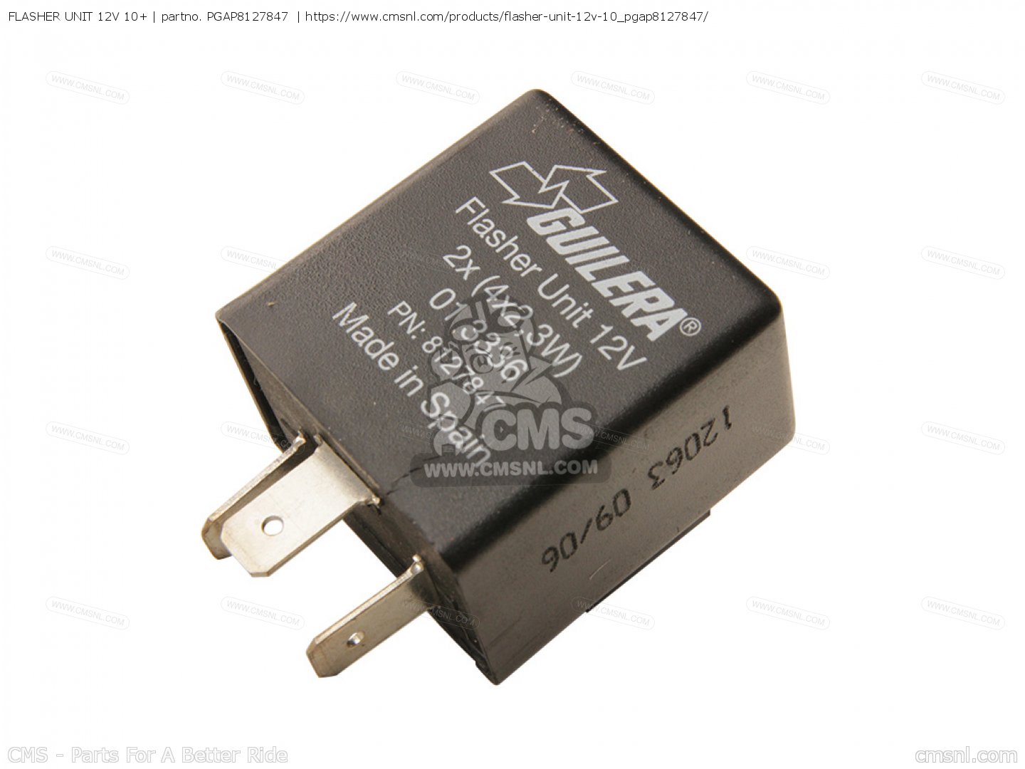 PGAP8127847: Flasher Unit 12v 10+ Piaggio Group - buy the AP8127847 at ...