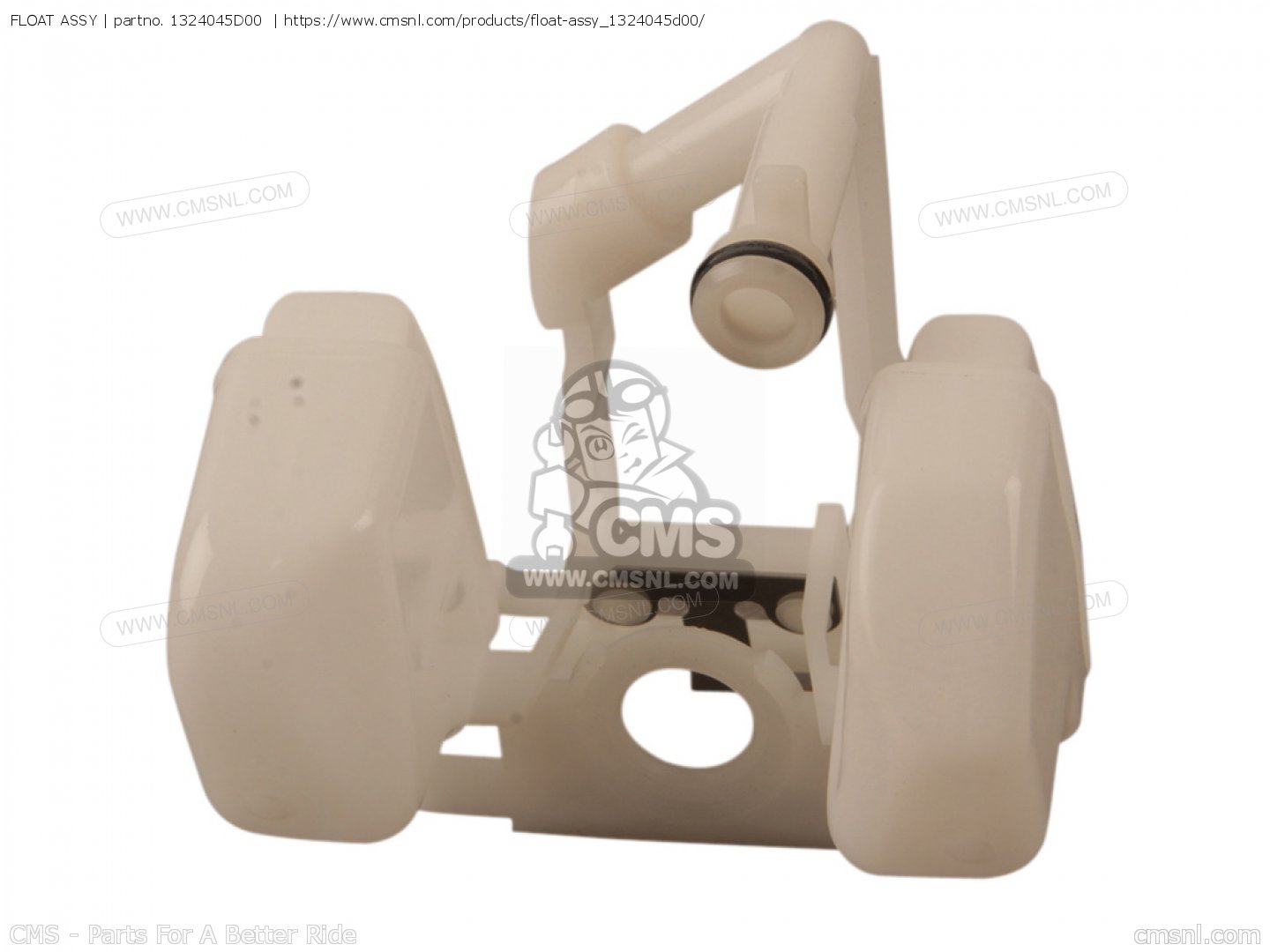 1324045D00: FLOAT ASSY Suzuki - buy the 13240-45D00 at CMSNL