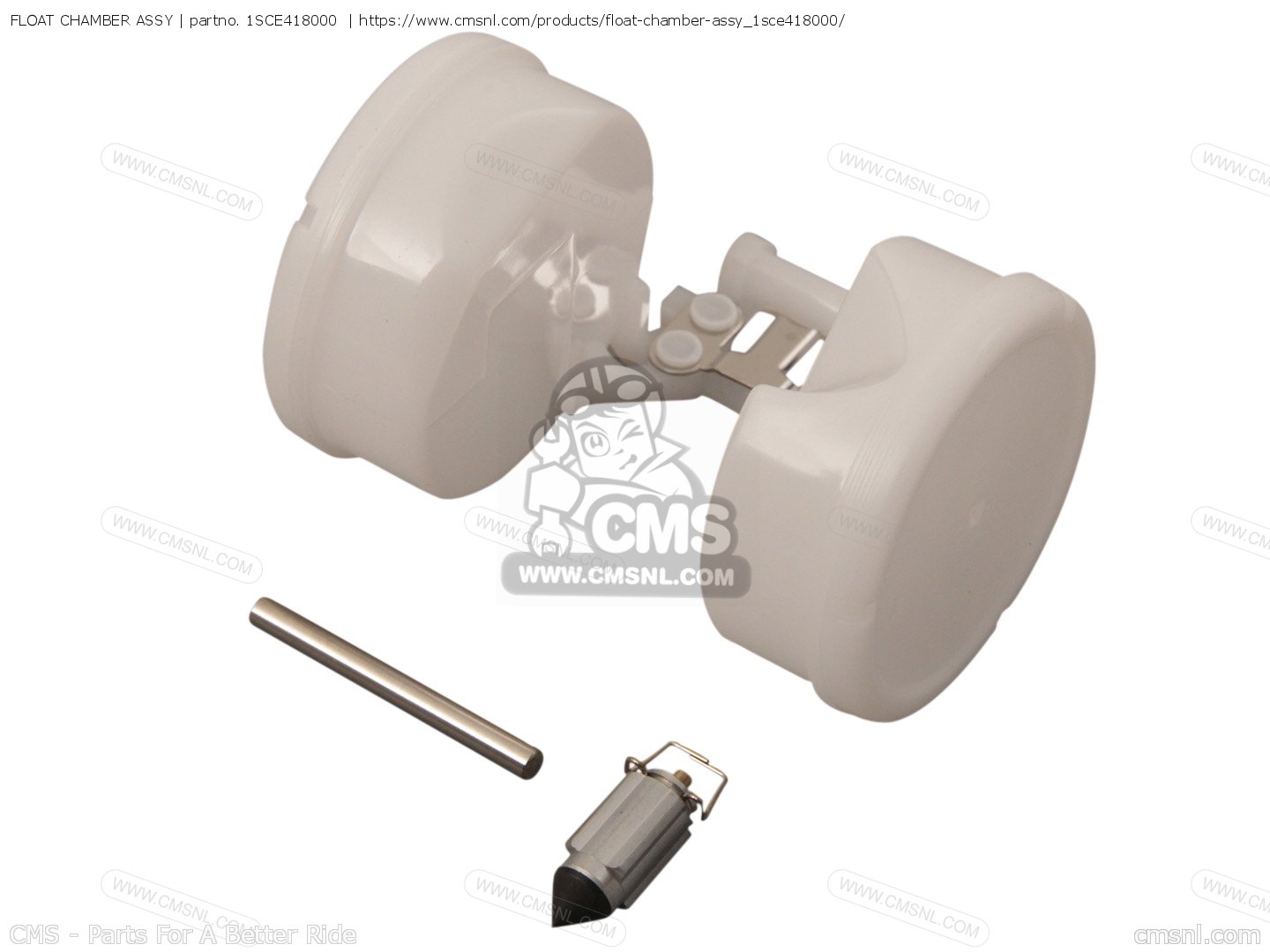 1SCE418000: Float Chamber Assy Yamaha - buy the 1SC-E4180-00 at CMSNL