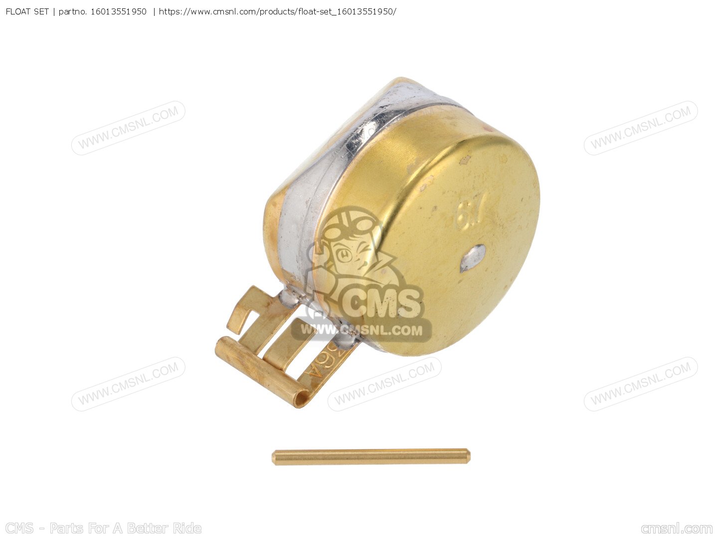 16013551950: FLOAT SET Honda - buy the 16013-551-950 at CMSNL