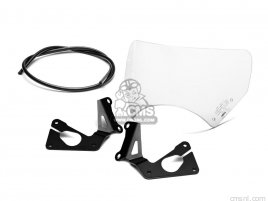 B34F83J000: FLY SCREEN BLACK XSR700 Yamaha - buy the B34-F83J0-00-00 at ...