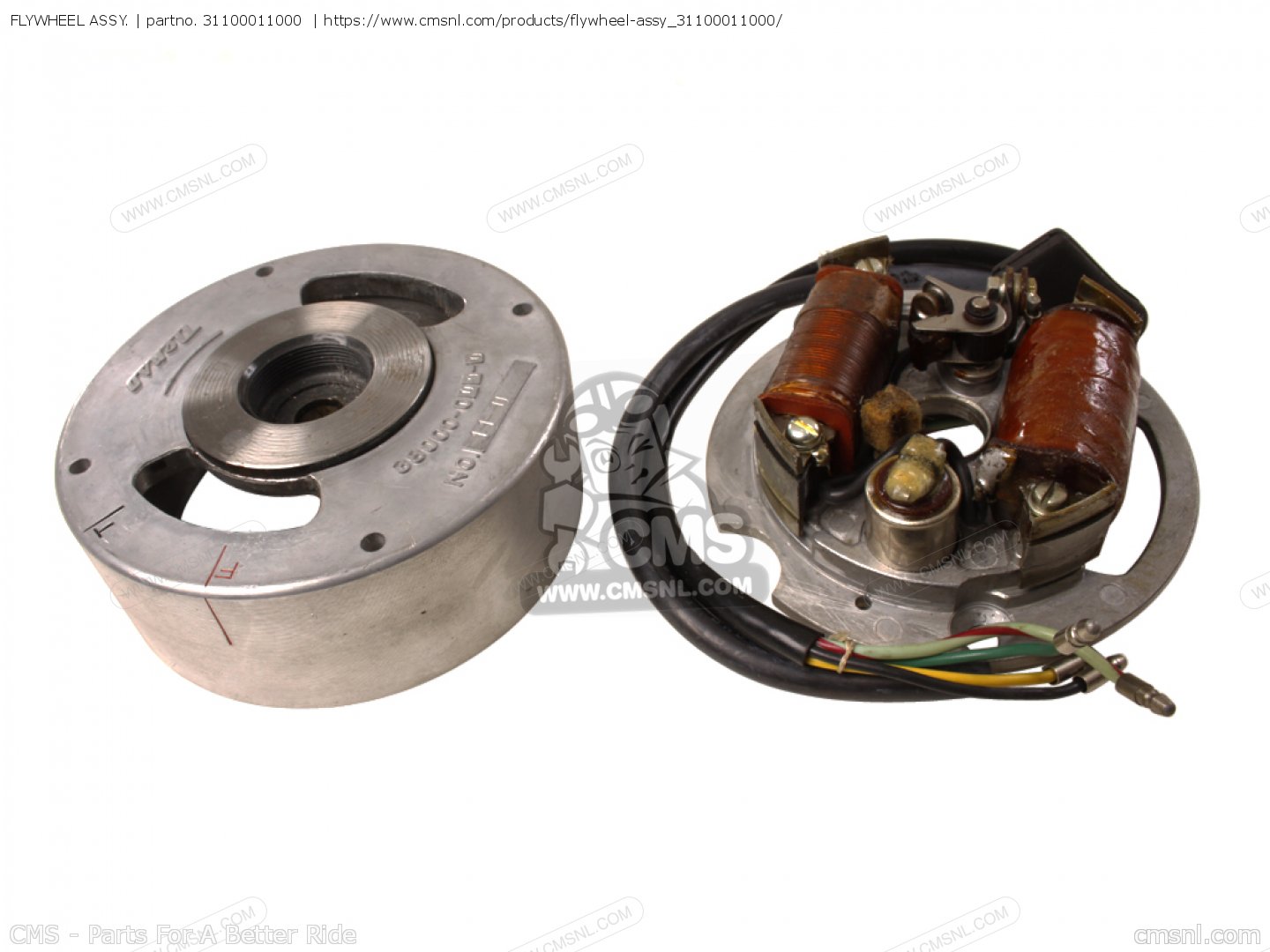 31100011000: FLYWHEEL ASSY. Honda - buy the 31100-011-000 at CMSNL