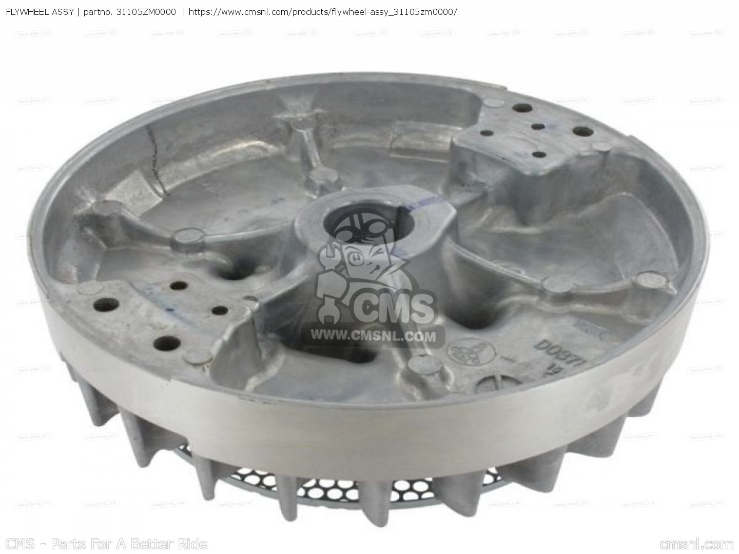 31105ZM0000: FLYWHEEL ASSY Honda - buy the 31105-ZM0-000 at CMSNL