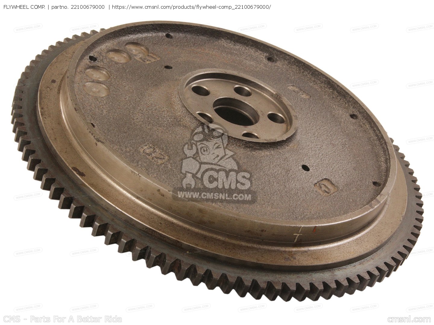 22100679000: FLYWHEEL COMP. Honda - buy the 22100-679-000 at CMSNL