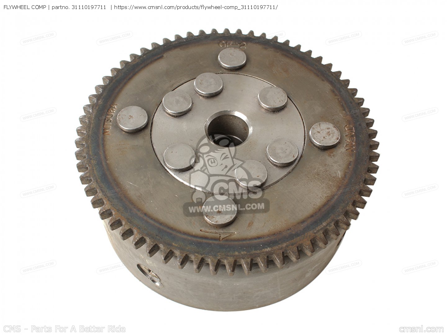 31110197711: FLYWHEEL COMP Honda - buy the 31110-197-711 at CMSNL