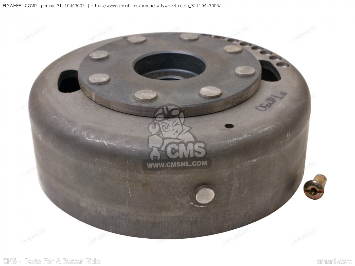 31110443005: FLYWHEEL COMP Honda - buy the 31110-443-005 at CMSNL
