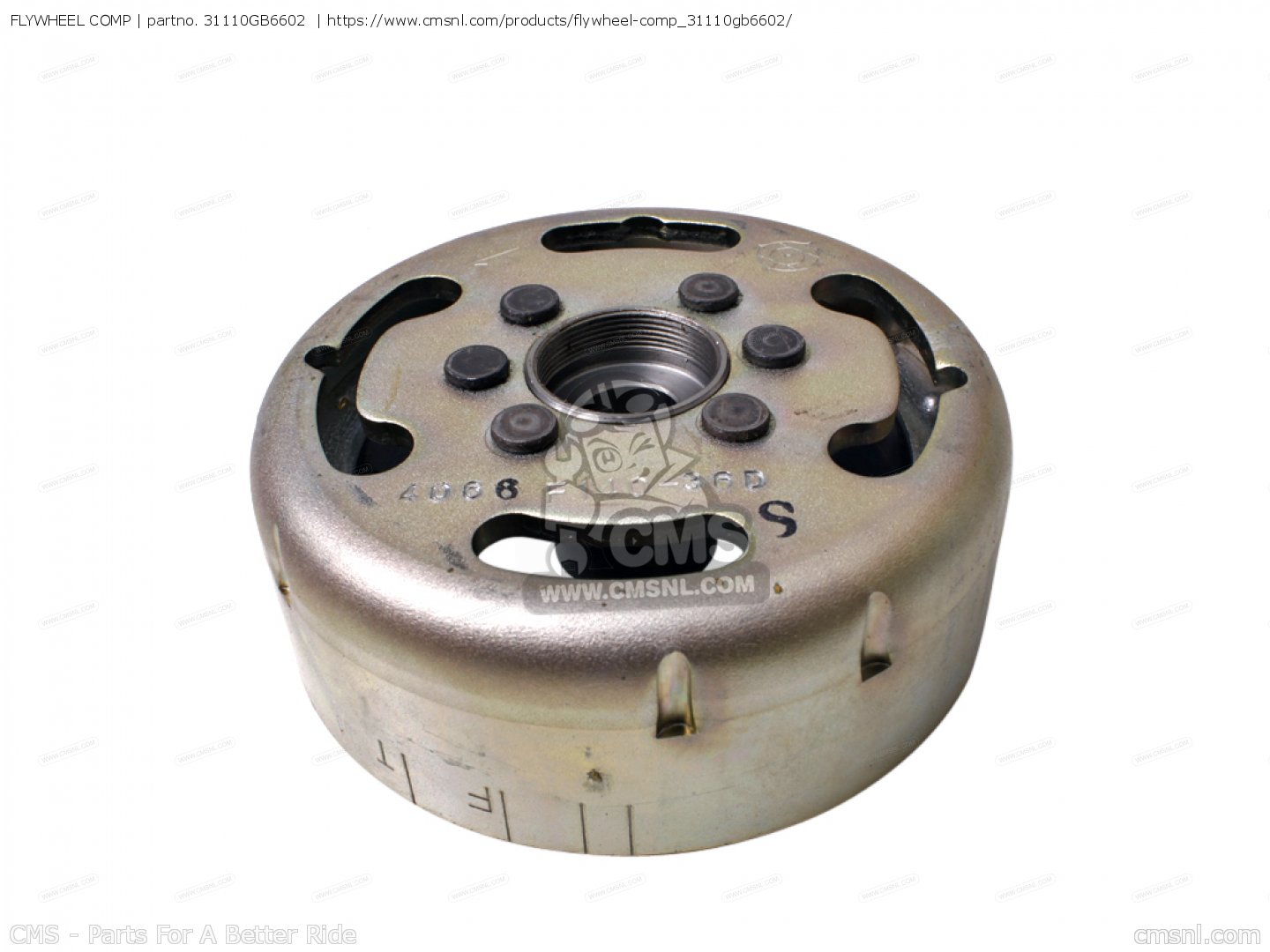 31110GB6602: Flywheel Comp Honda - buy the 31110-GB6-602 at CMSNL