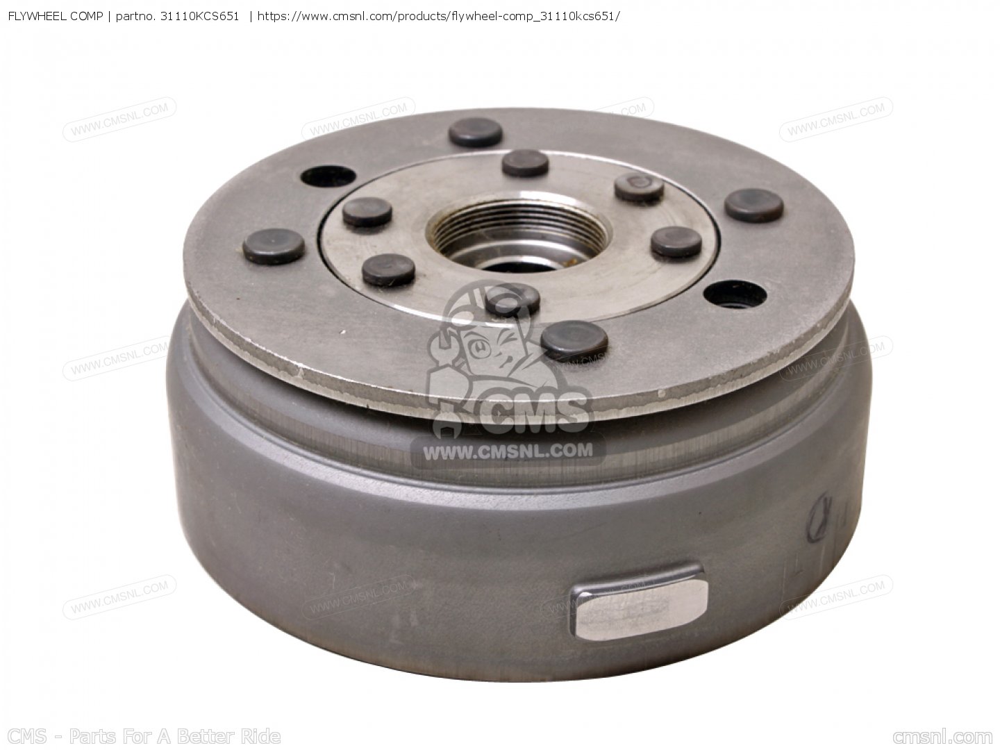 31110KCS651: FLYWHEEL COMP Honda - buy the 31110-KCS-651 at CMSNL