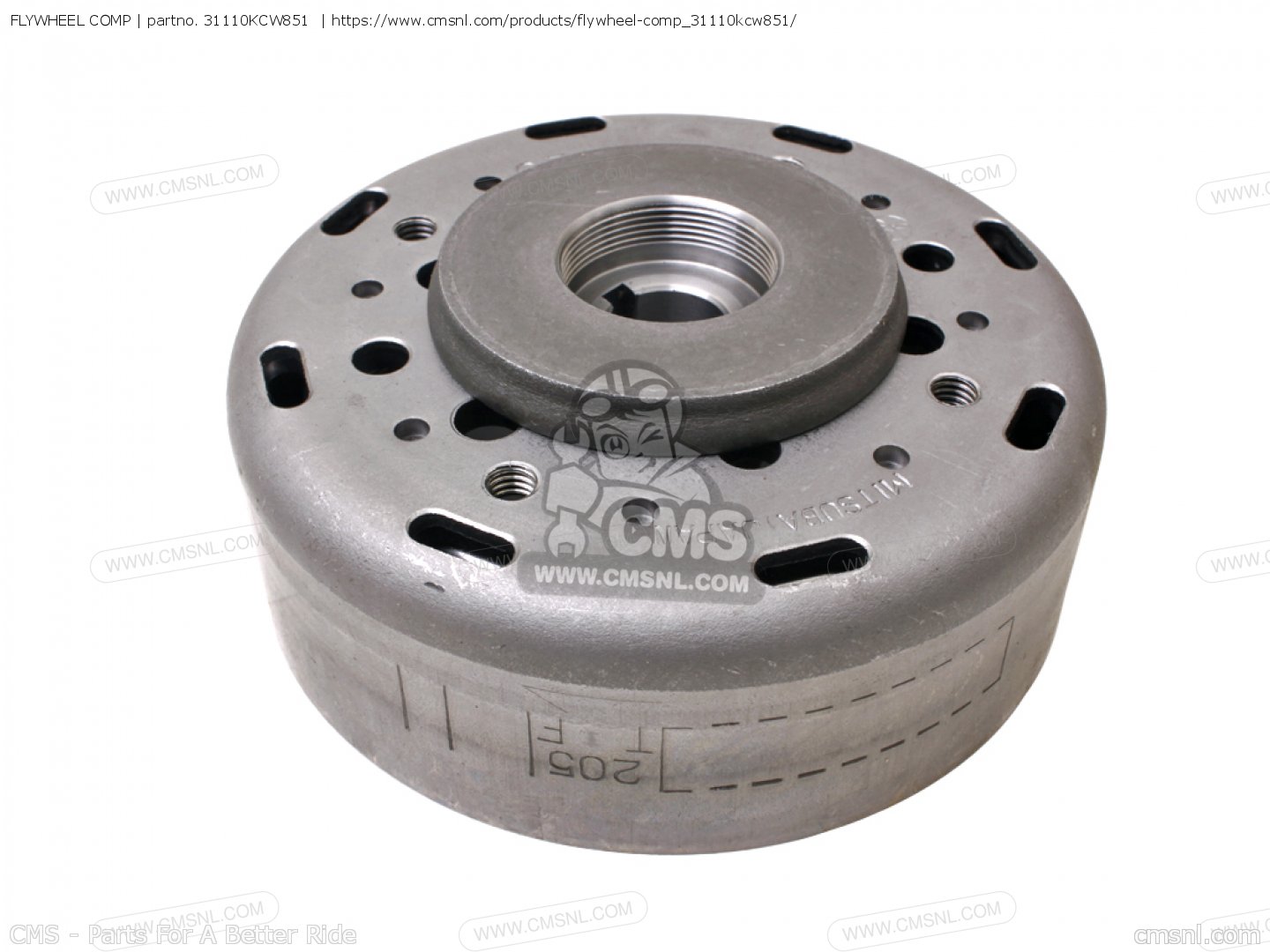 31110KCW851: FLYWHEEL COMP Honda - buy the 31110-KCW-851 at CMSNL