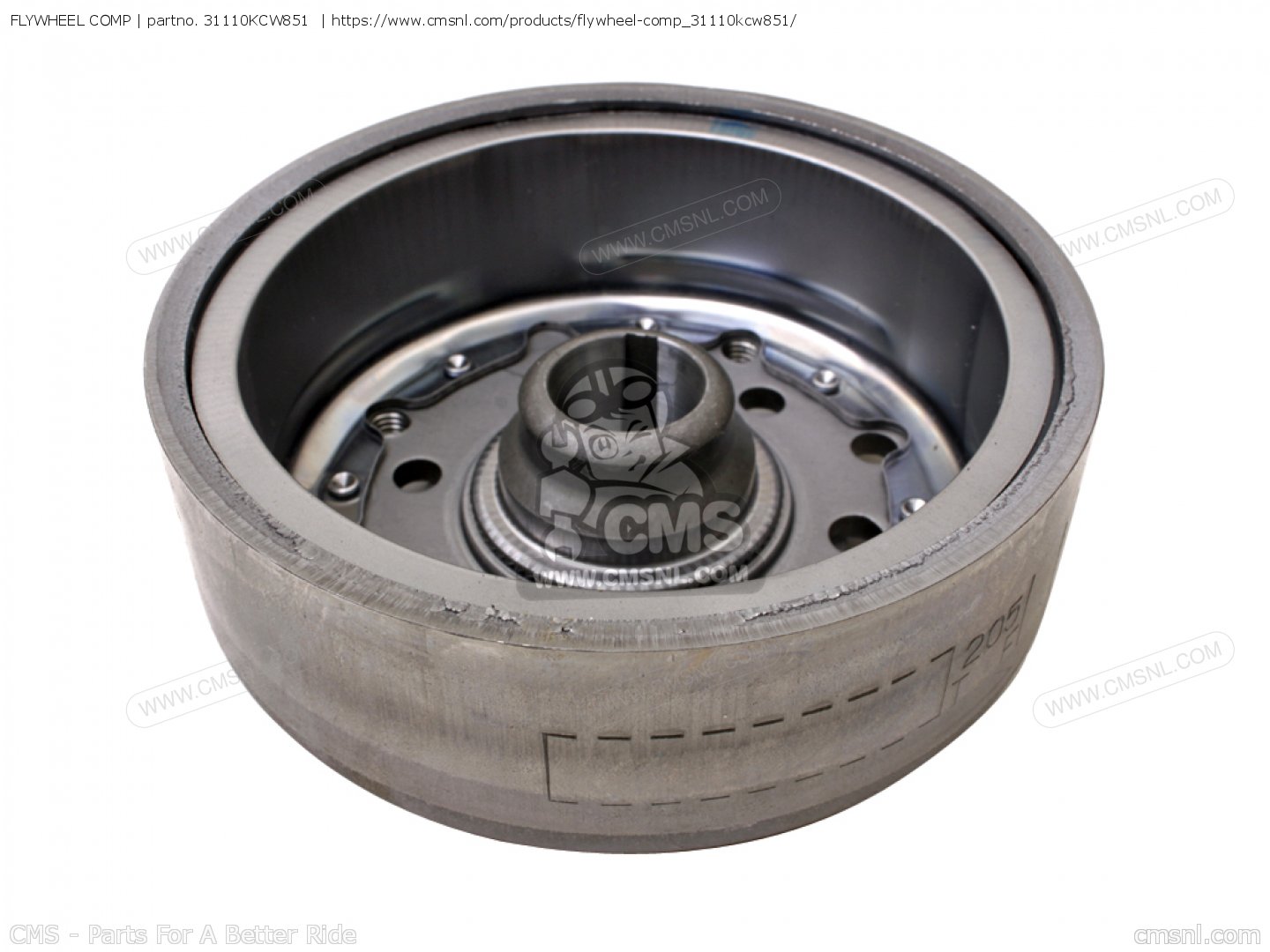 31110KCW851: FLYWHEEL COMP Honda - buy the 31110-KCW-851 at CMSNL