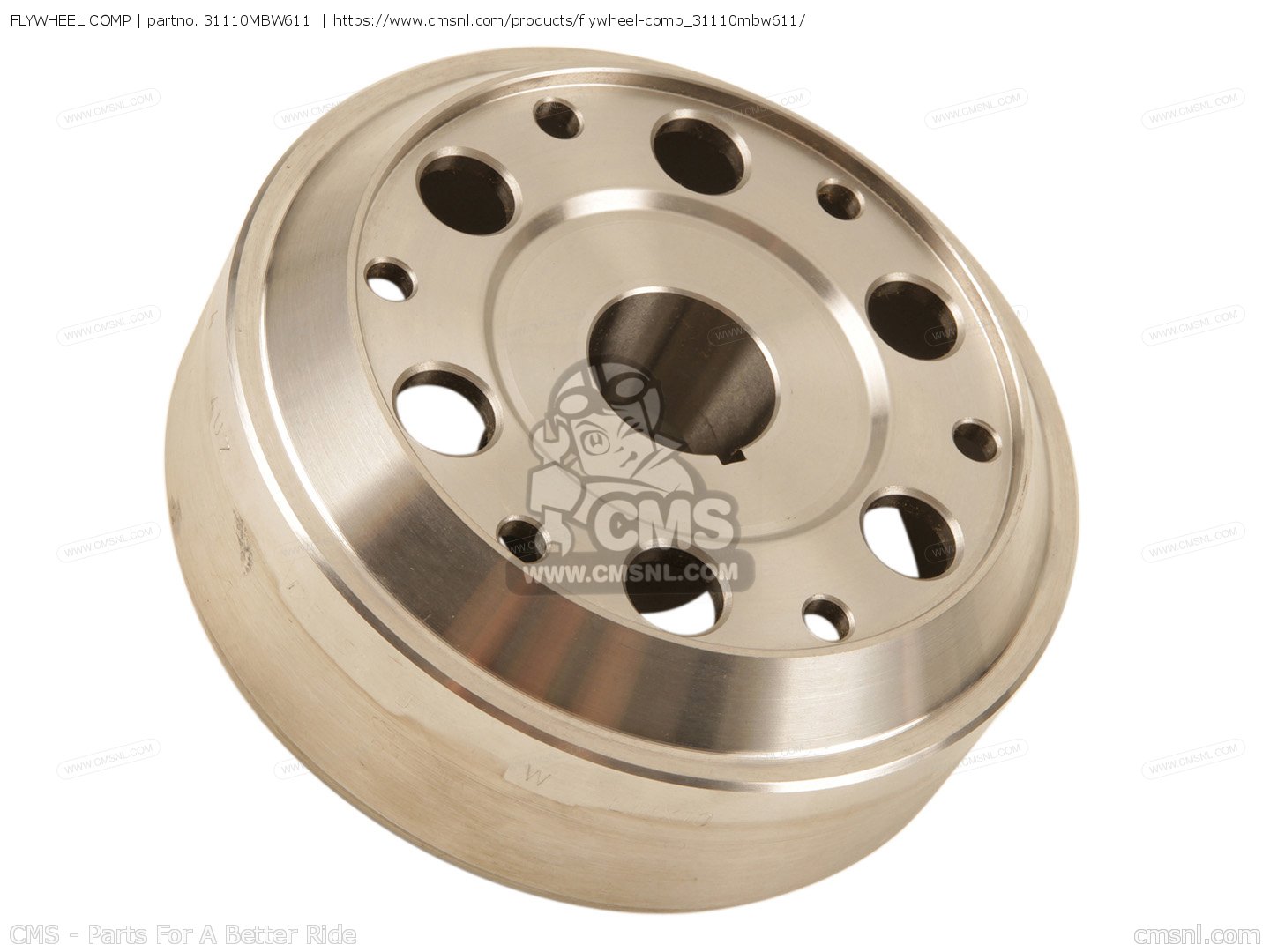 31110MBW611: FLYWHEEL COMP Honda - buy the 31110-MBW-611 at CMSNL