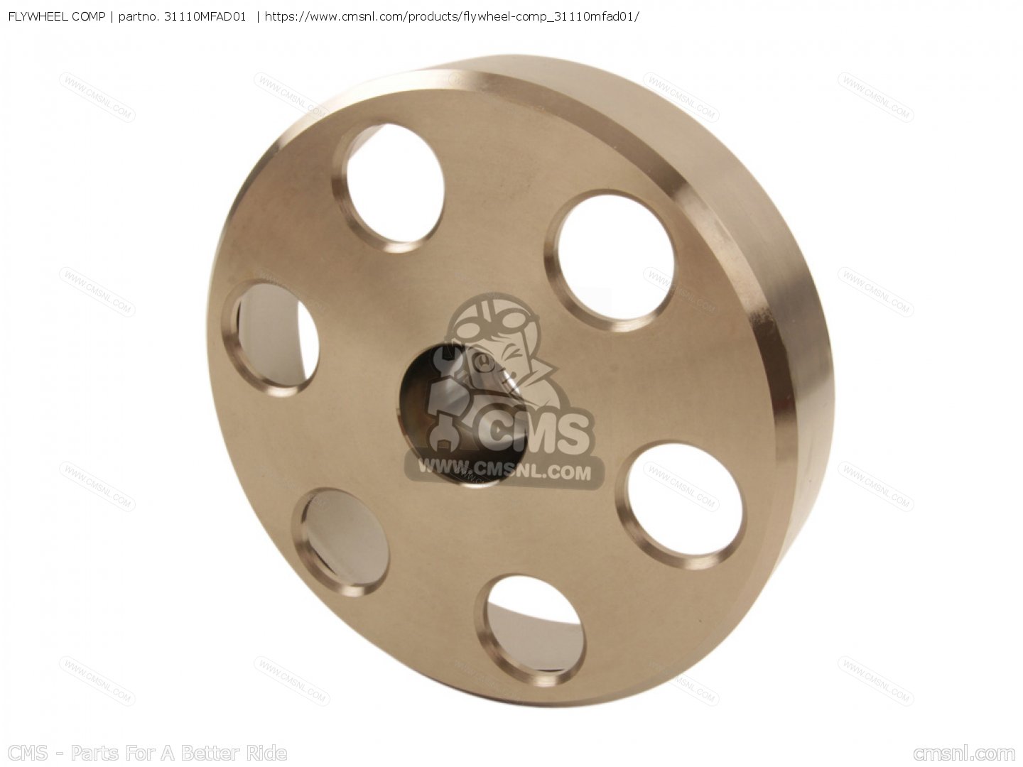 FLYWHEEL COMP for CBF1000 2007 (7) EUROPEAN DIRECT SALES - order at CMSNL