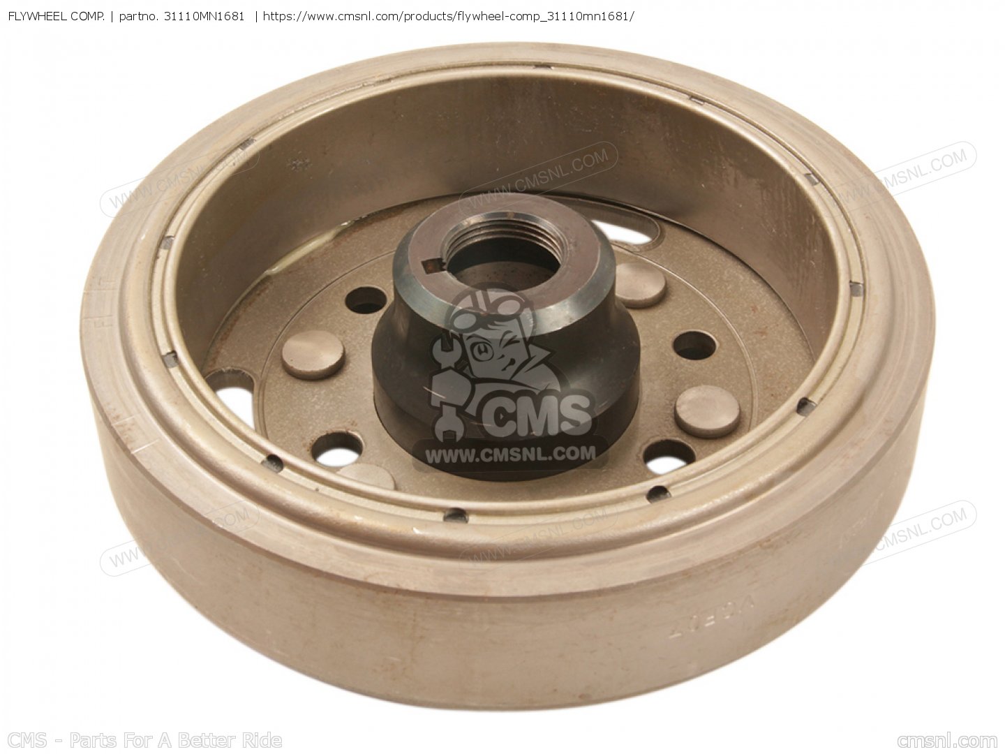 31110MN1681: Flywheel Comp. Honda - buy the 31110-MN1-681 at CMSNL