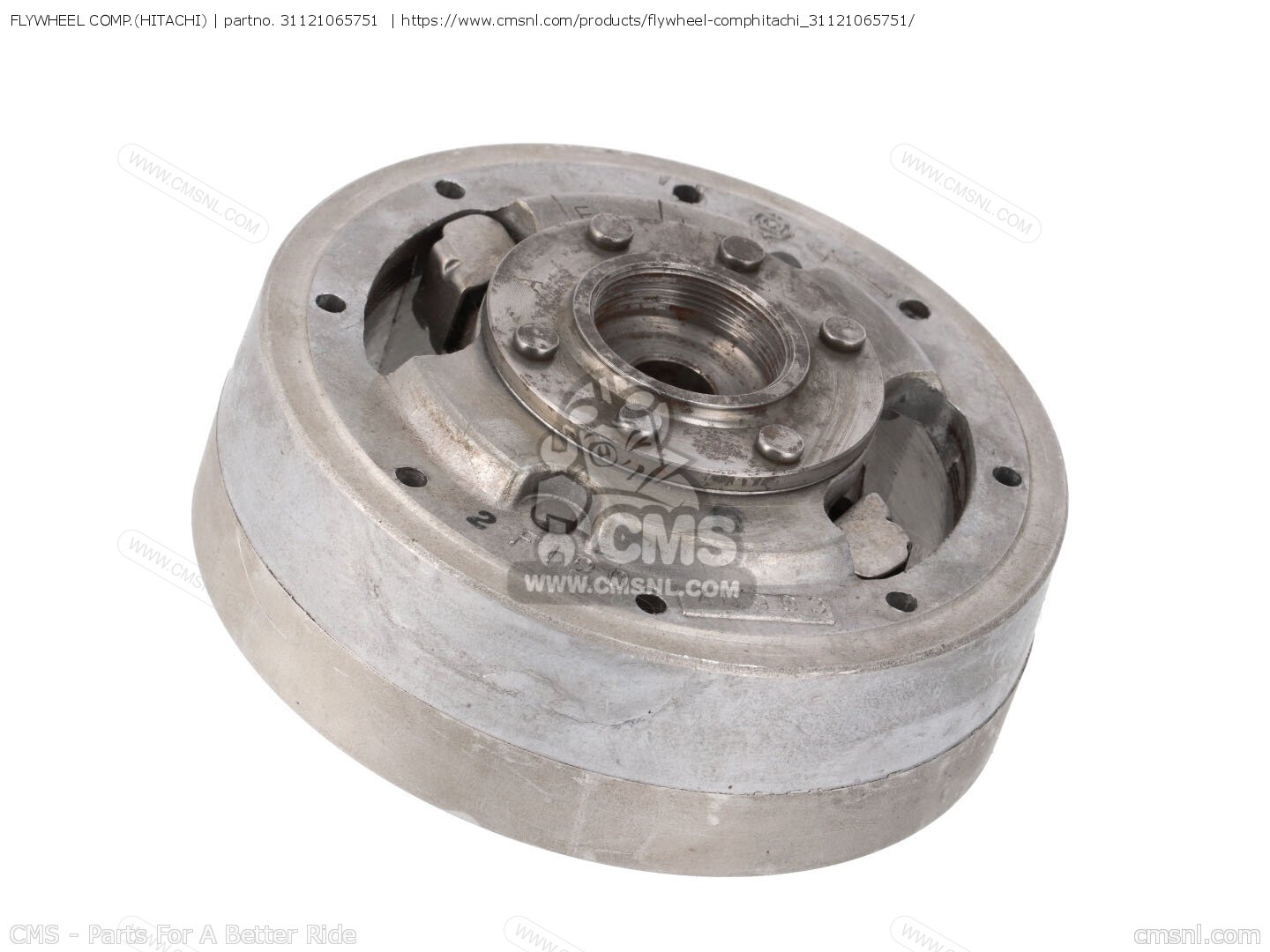31121065751: FLYWHEEL COMP.(HITACHI) Honda - buy the 31121-065-751 at CMSNL