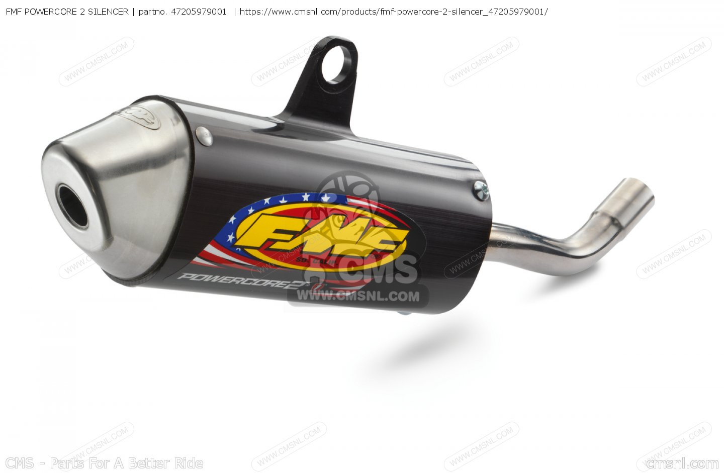 47205979001: FMF POWERCORE 2 SILENCER KTM - buy the 47205979001 at CMSNL