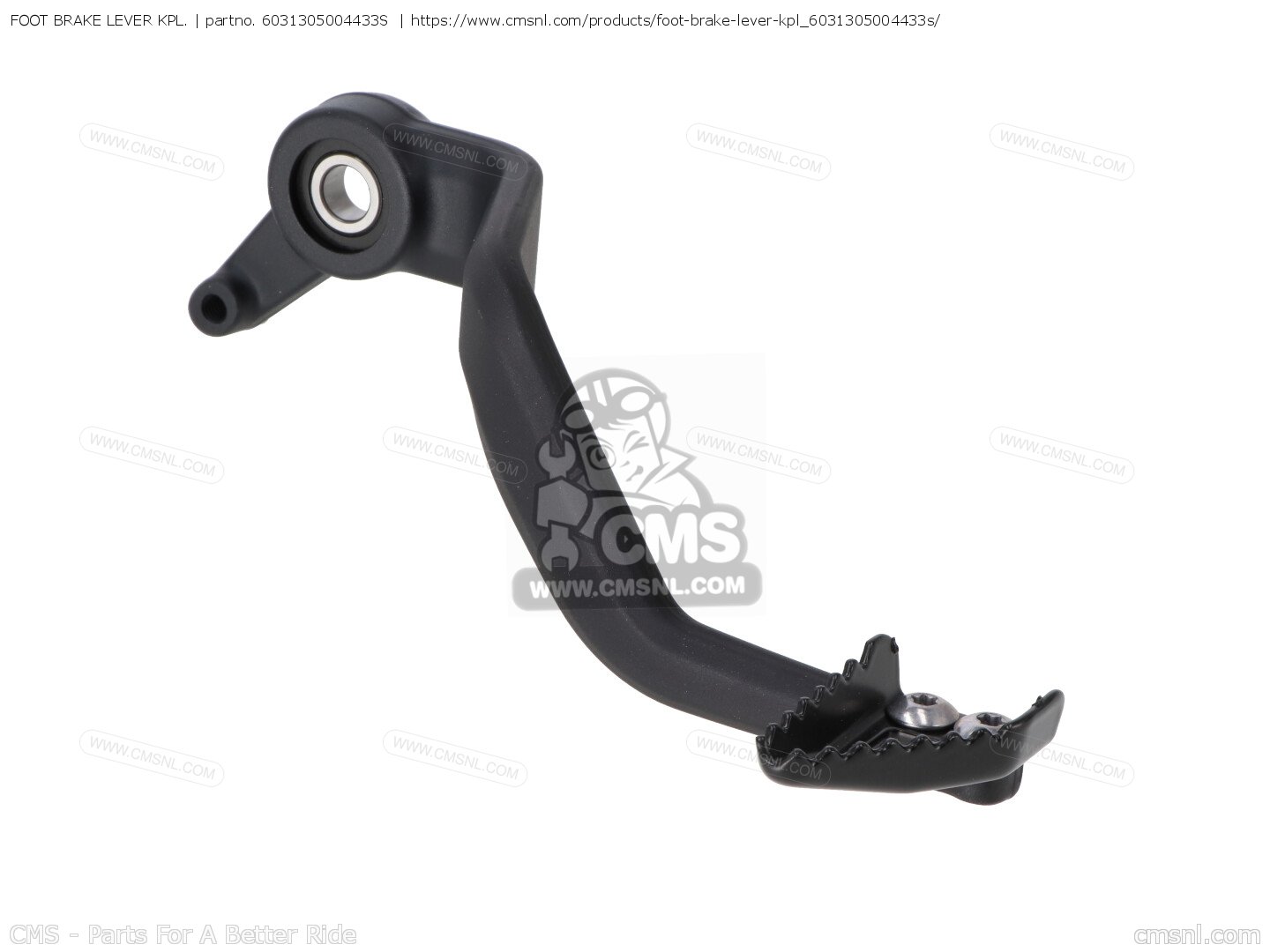 FOOT BRAKE LEVER KPL. for 1050 ADVENTURE ABS CKD Malaysia 2016 - order ...