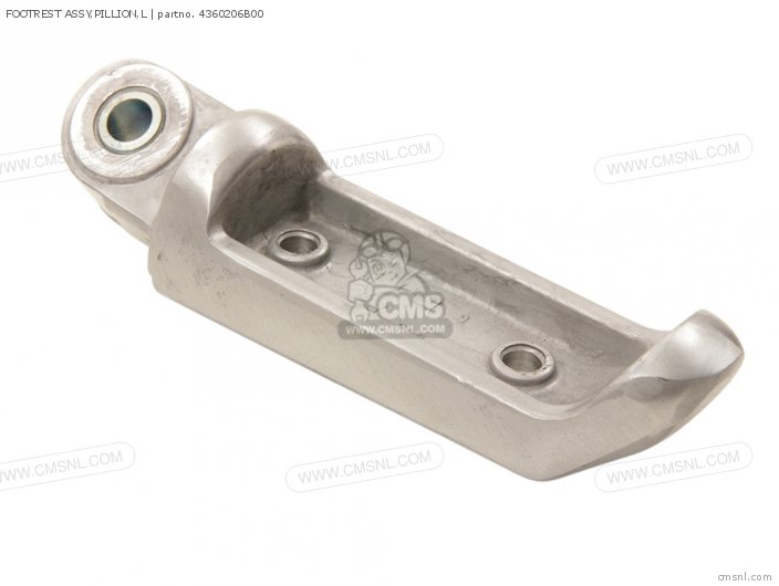 4360206B00: FOOTREST ASSY,PILLION,L Suzuki - buy the 43602-06B00 at CMSNL