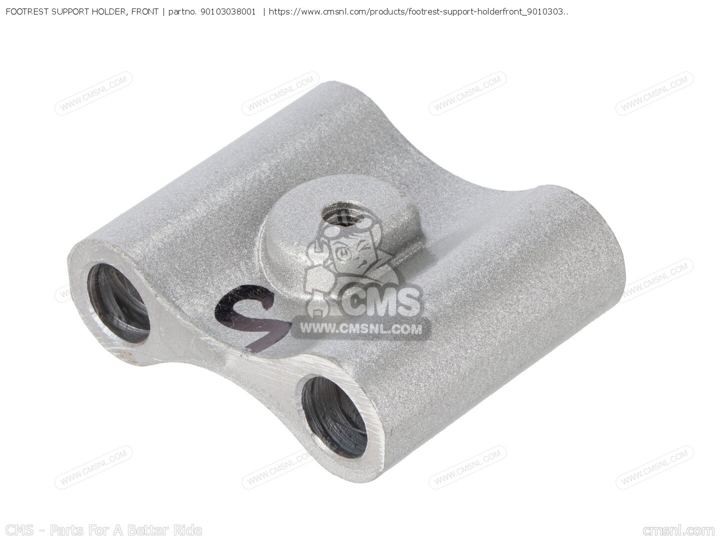 90103038001: FOOTREST SUPPORT HOLDER, FRONT KTM - buy the 90103038001 ...