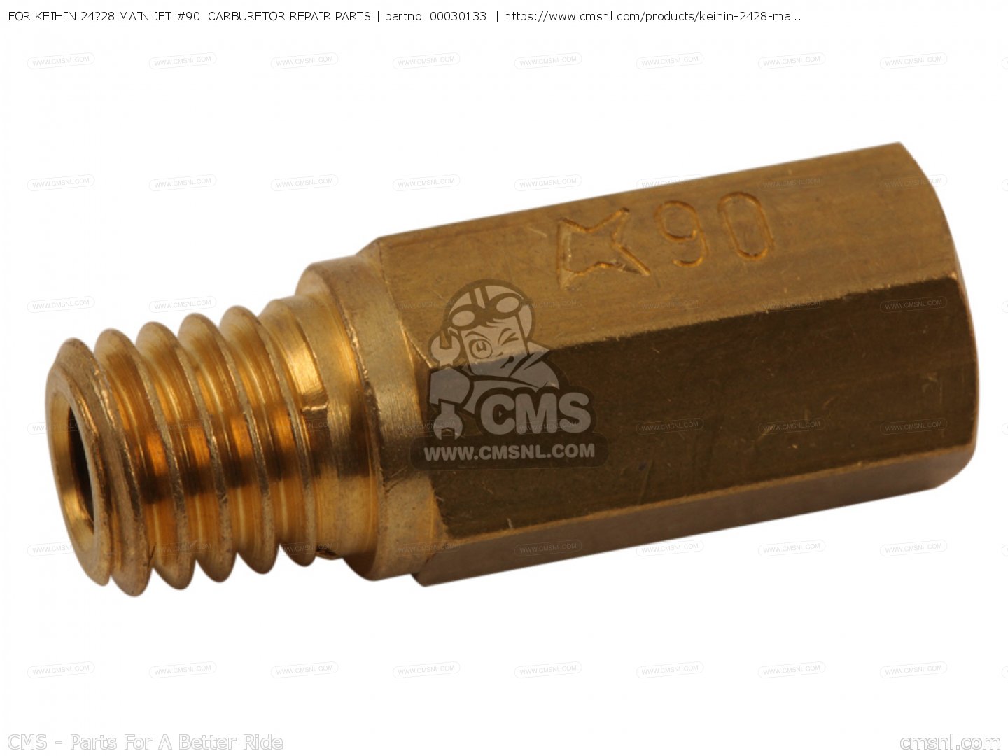 00030133: For Keihin 24?28 Main Jet #90 Carburetor Repair Parts ...