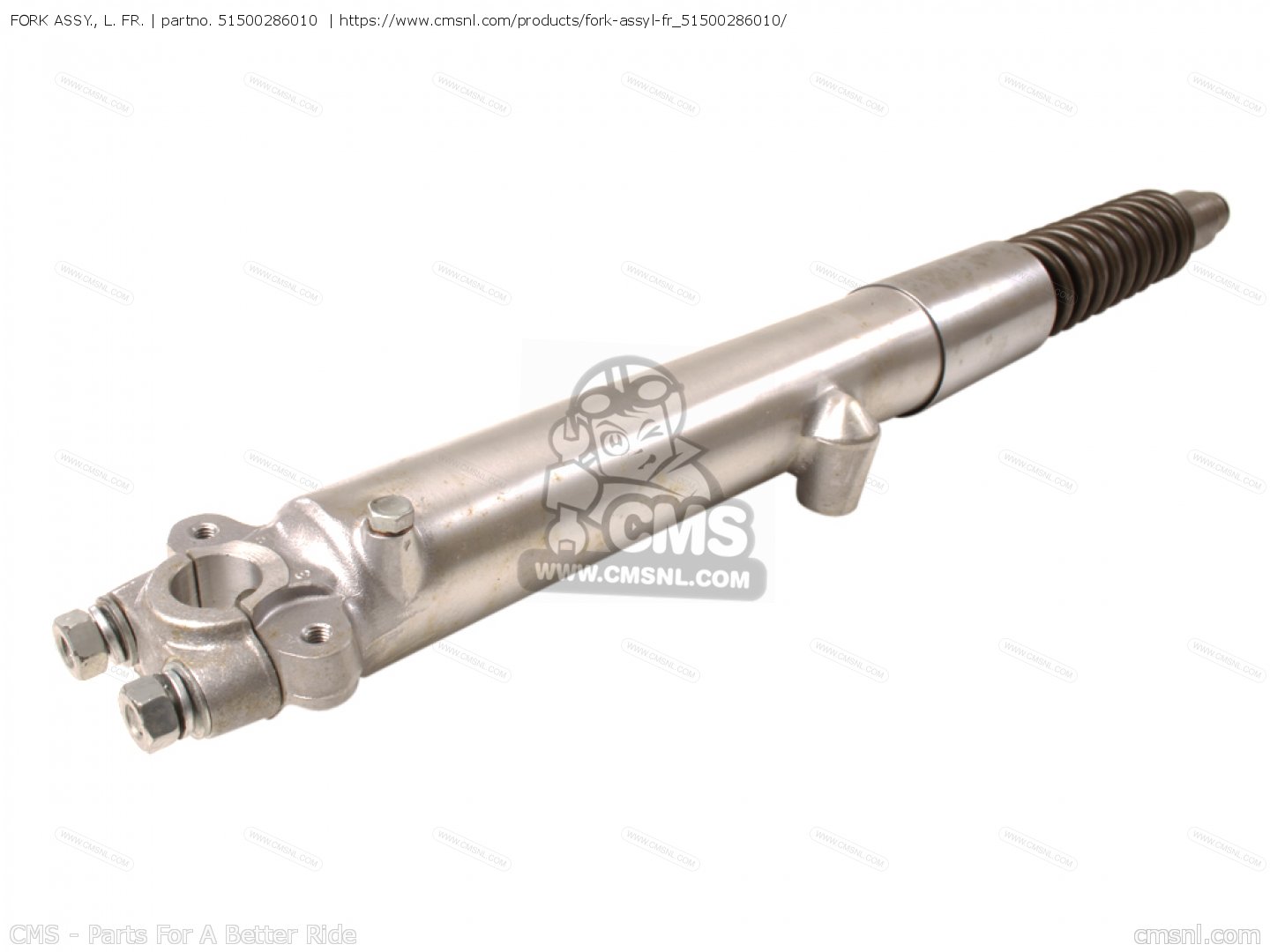 51500286010: FORK ASSY., L. FR. Honda - buy the 51500-286-010 at CMSNL