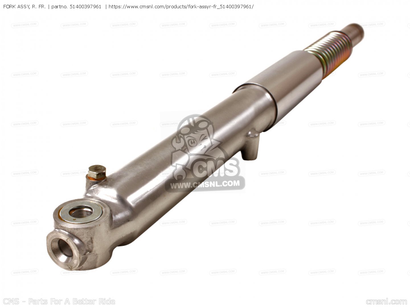 51400397961: FORK ASSY, R. FR. Honda - buy the 51400-397-961 at CMSNL