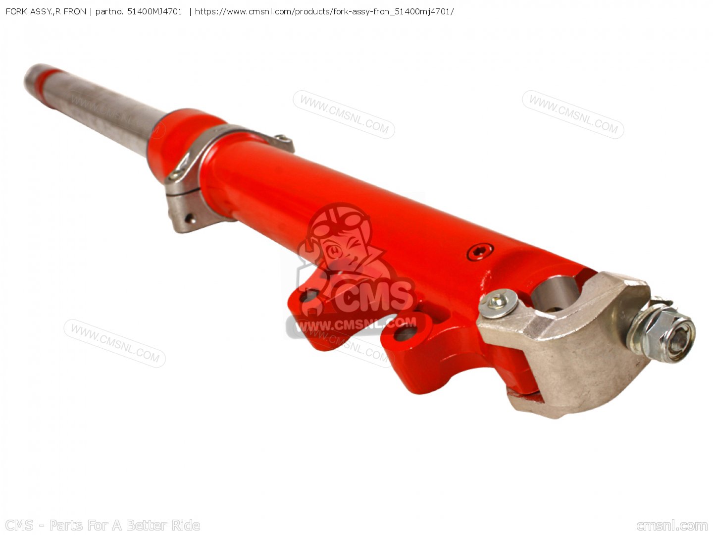 51400MJ4701: Fork Assy.,r Fron Honda - buy the 51400-MJ4-701 at CMSNL
