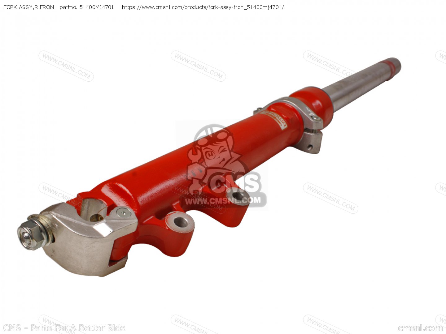 51400MJ4701: Fork Assy.,r Fron Honda - buy the 51400-MJ4-701 at CMSNL
