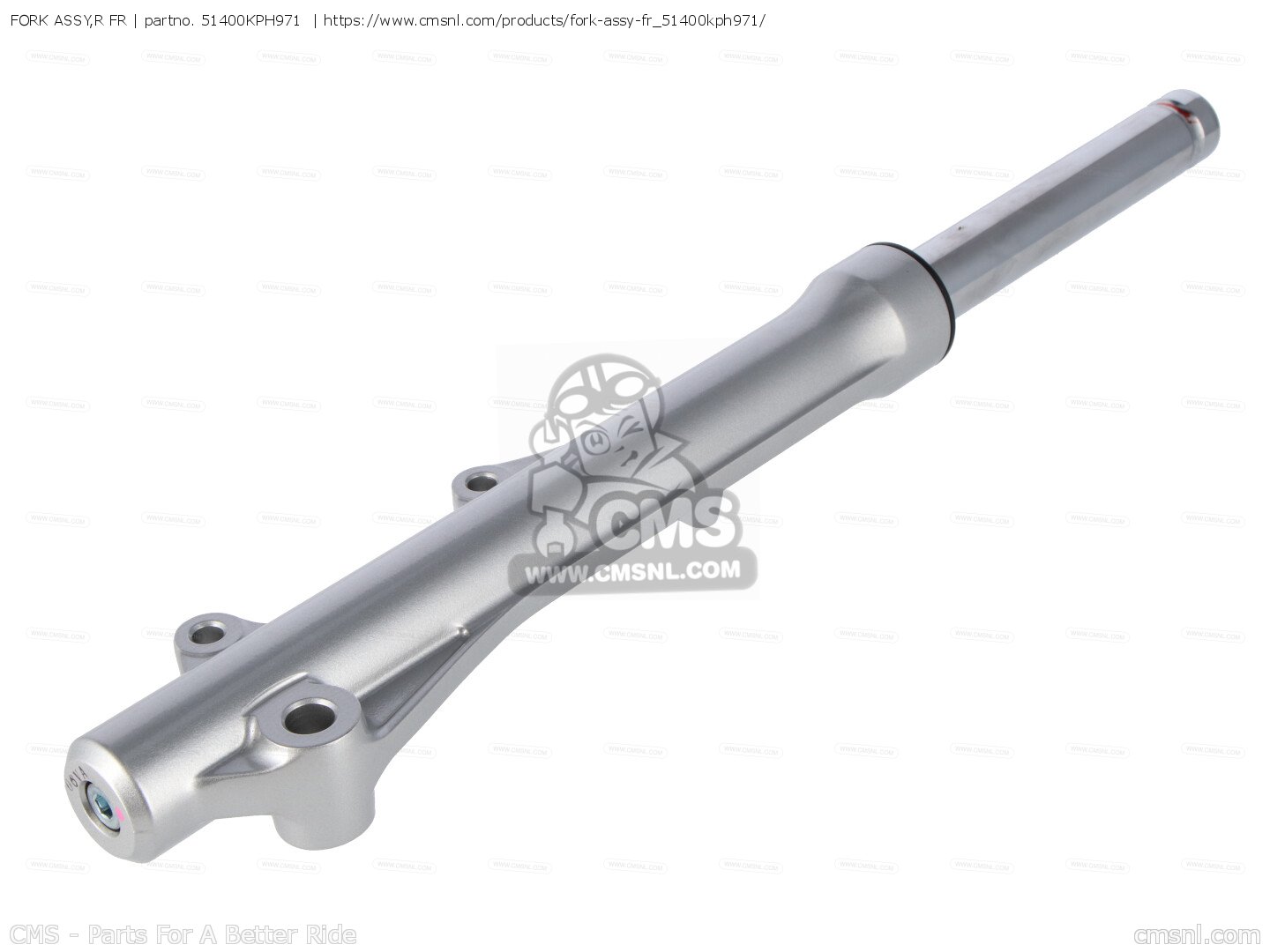 51400KPH971: Fork Assy,r Fr Honda - buy the 51400-KPH-971 at CMSNL