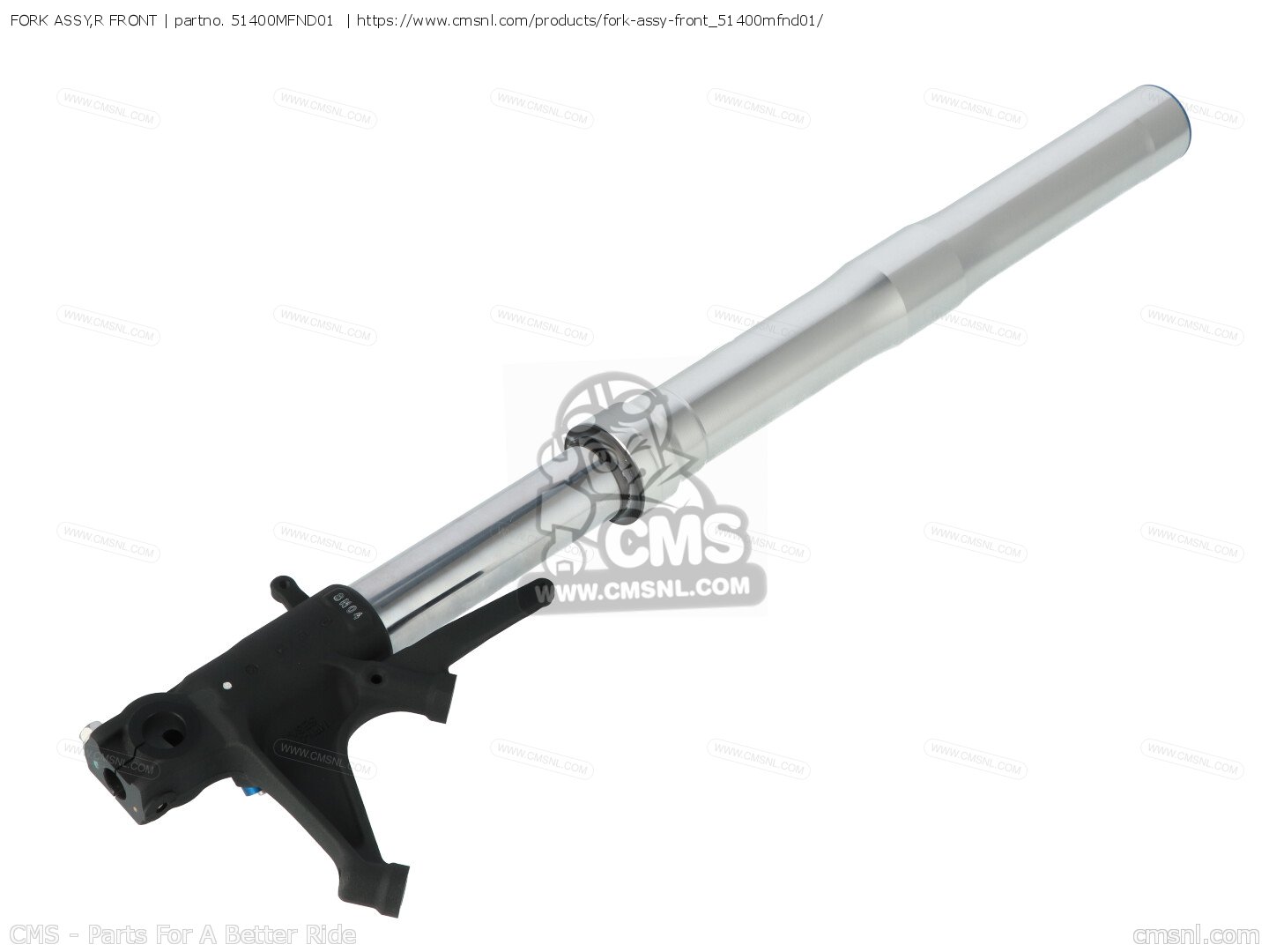 51400MFND01: FORK ASSY,R FRONT Honda - buy the 51400-MFN-D01 at CMSNL