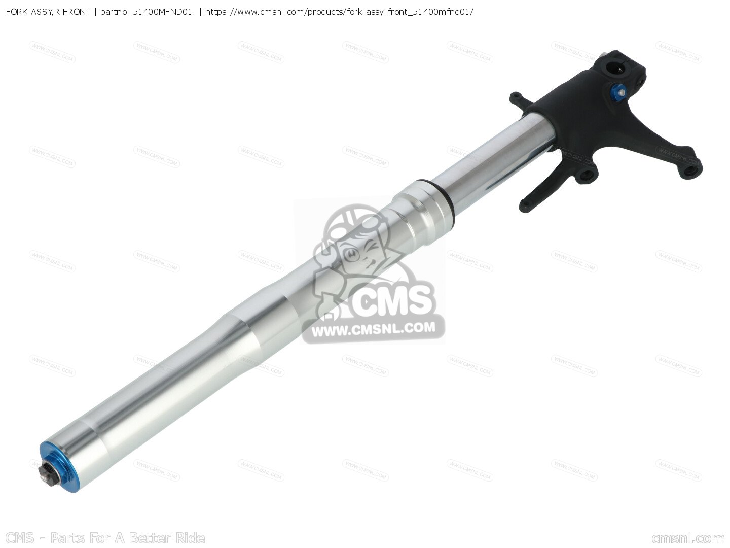51400MFND01: FORK ASSY,R FRONT Honda - buy the 51400-MFN-D01 at CMSNL