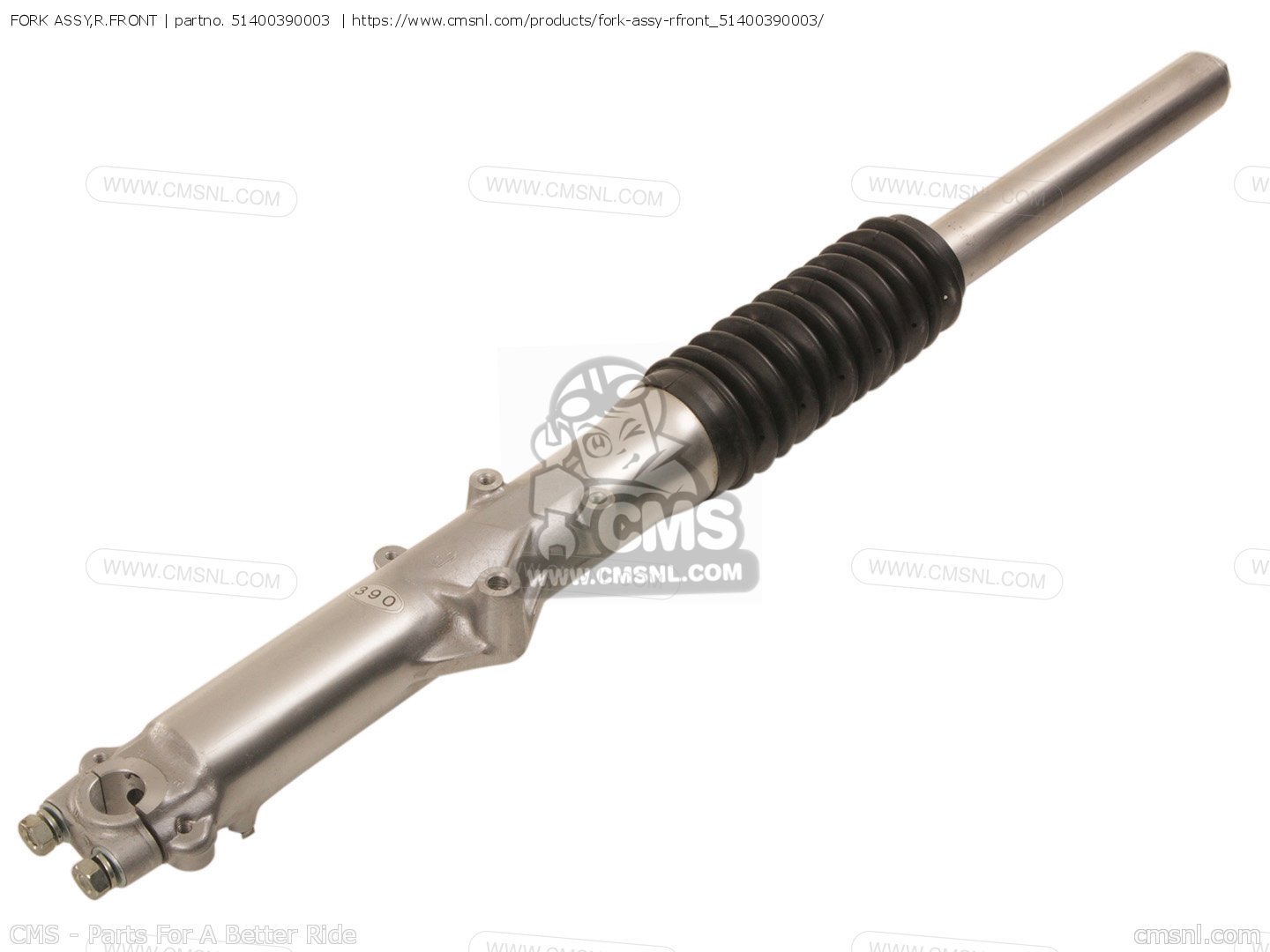 51400390003: FORK ASSY,R.FRONT Honda - buy the 51400-390-003 at CMSNL