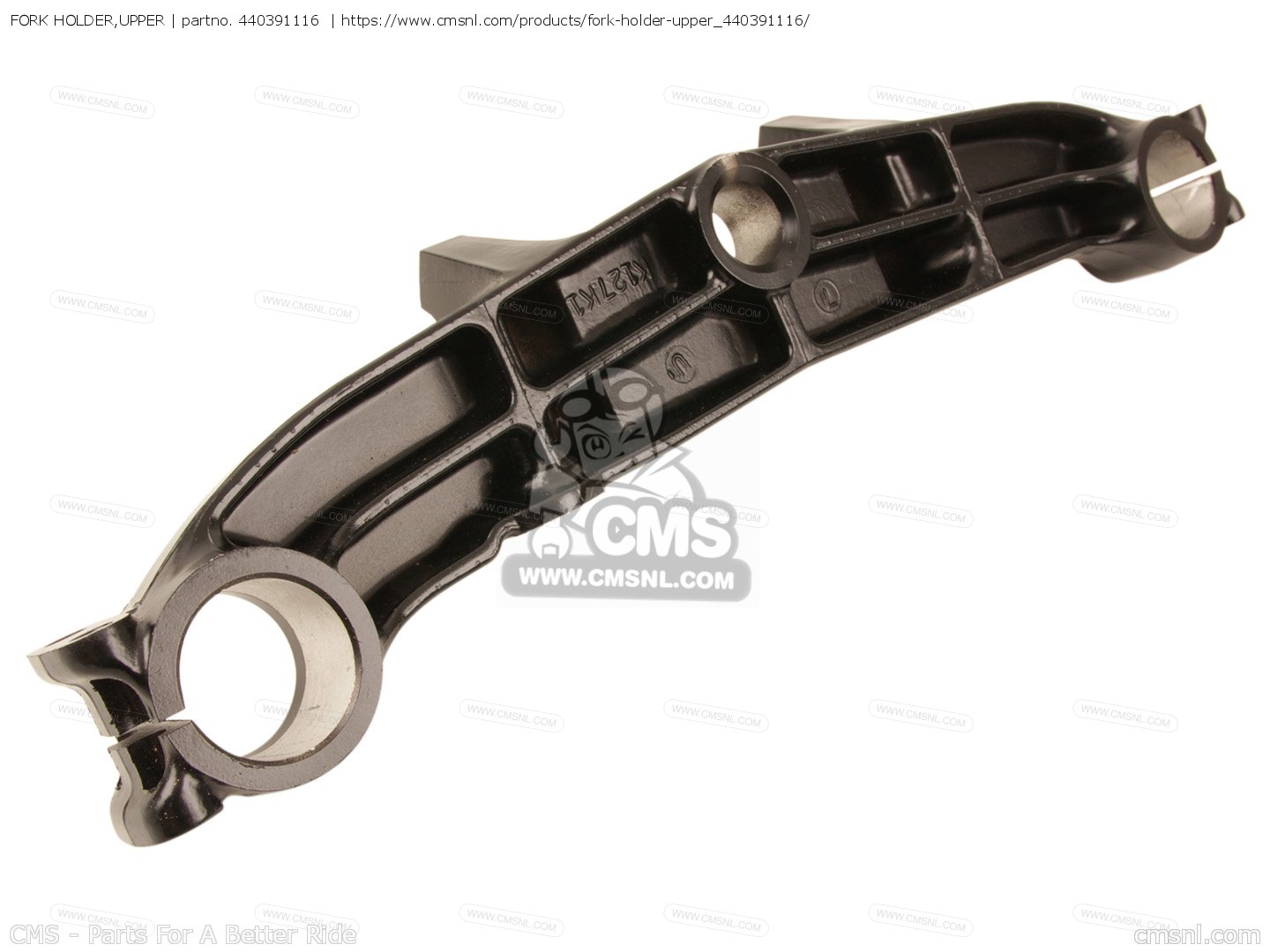 440391116: FORK HOLDER,UPPER Kawasaki - buy the 44039-1116 at CMSNL